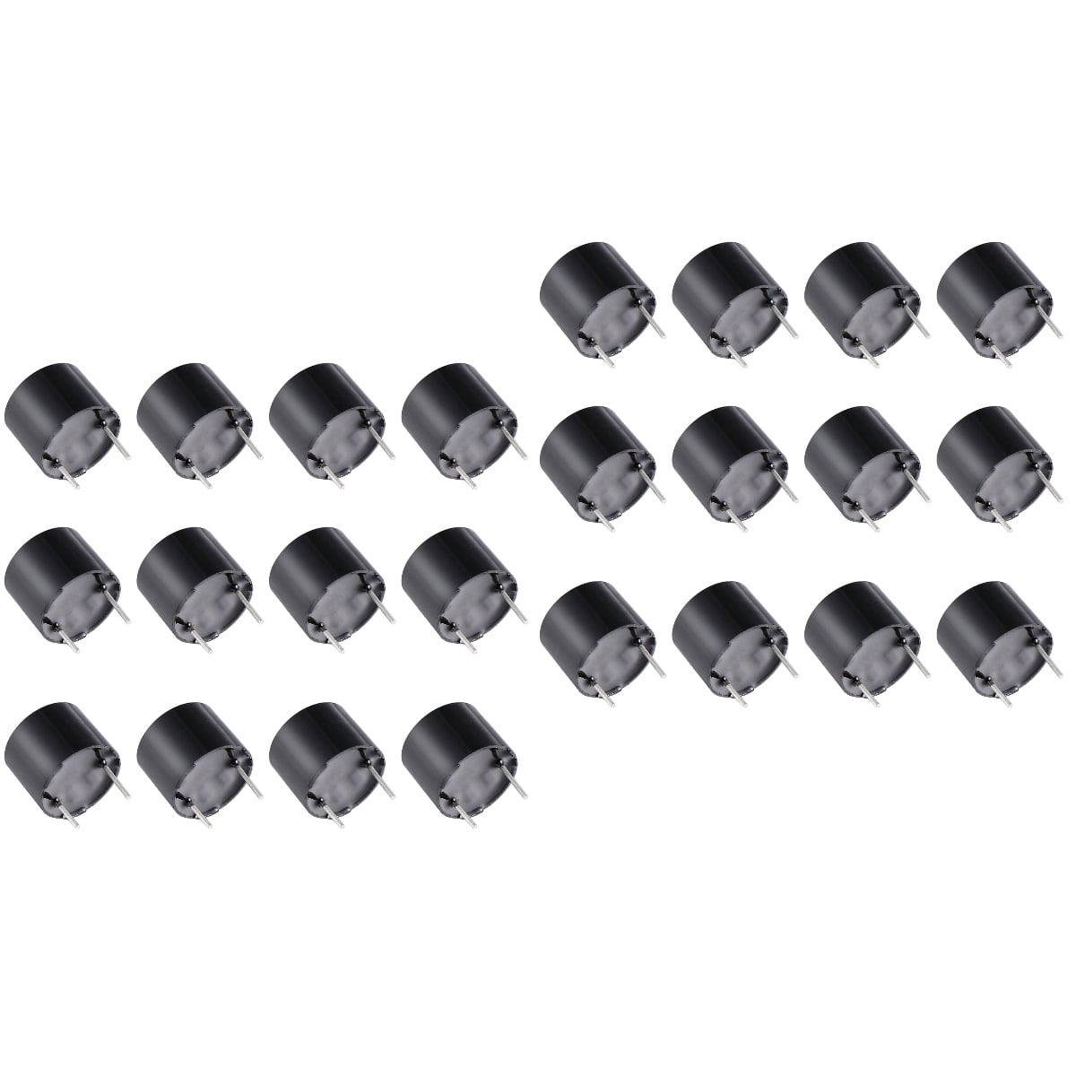 Set of 2 Buzzer Alarm System for Home Security Window Buzzers Black ...