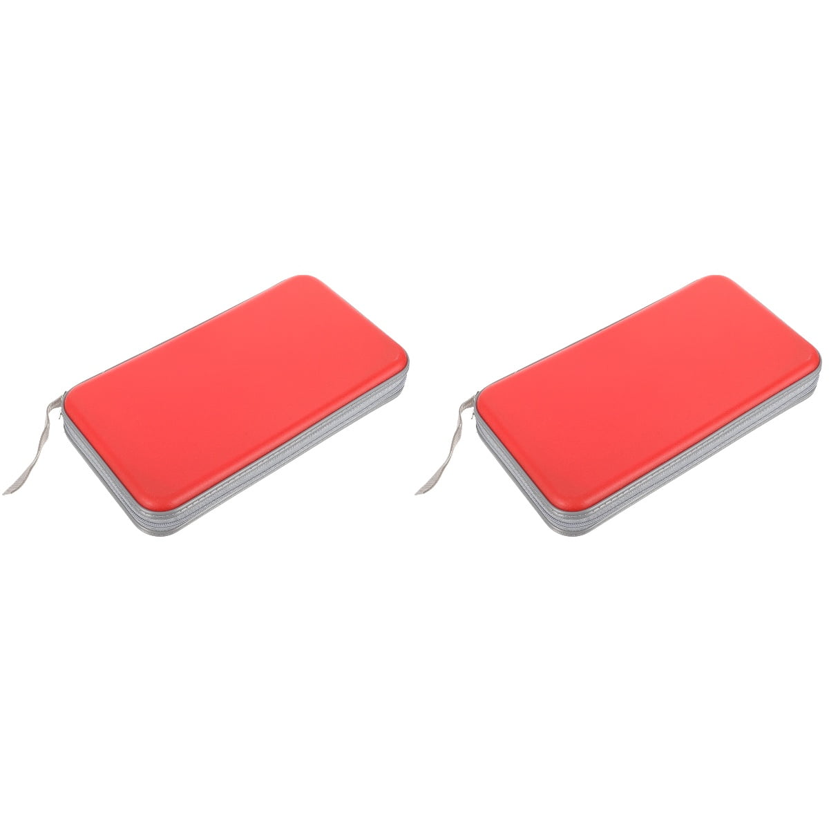 Set of 2 CD Bag Purses Square CD Storage Bag Media Case Small CD Case ...