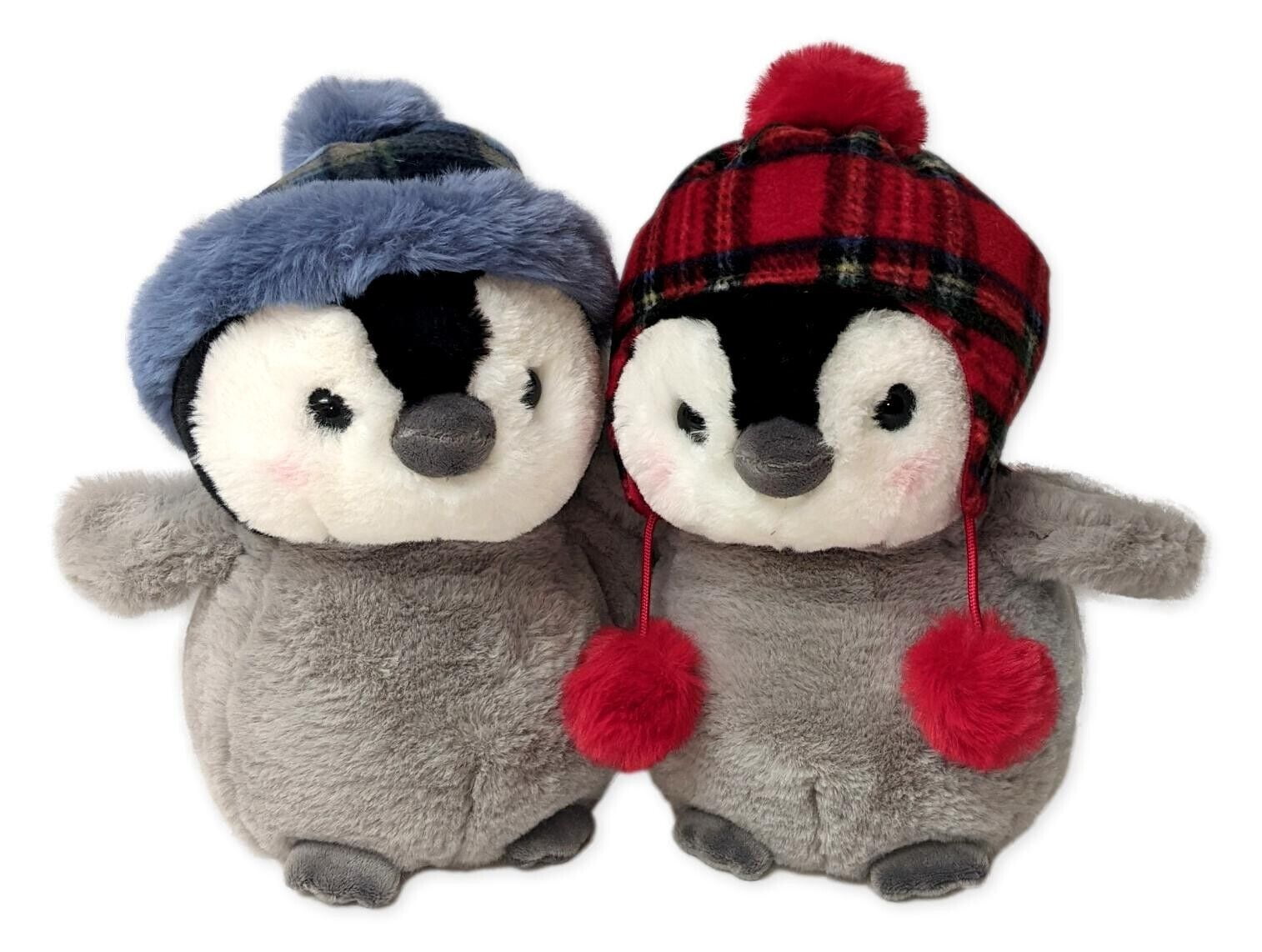 Set of 2 CHAZ & CHUCKY CHILLIN' CHICK Winter Penguins 10" Stuffed Plush, Aurora - Walmart.com