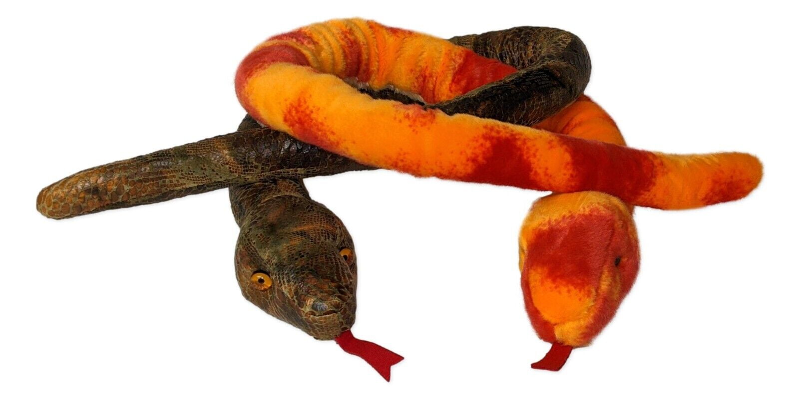 Set of 2 CORN SNAKE & GOPHER SNAKE 50" Long Stuffed Animal Plush, by ...
