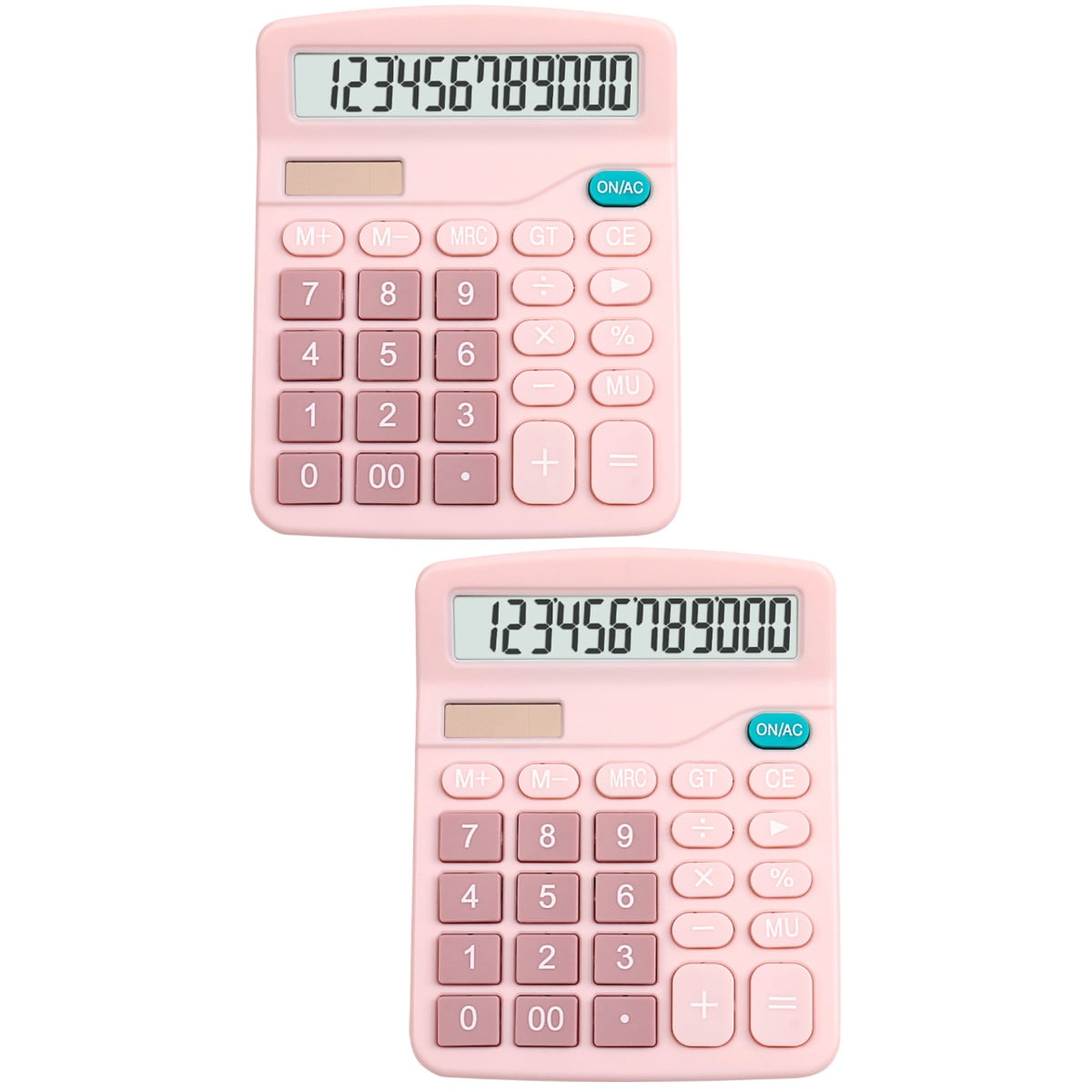 Set of 2 Calculators Scientific Backlit with Light up Keys Basic School ...