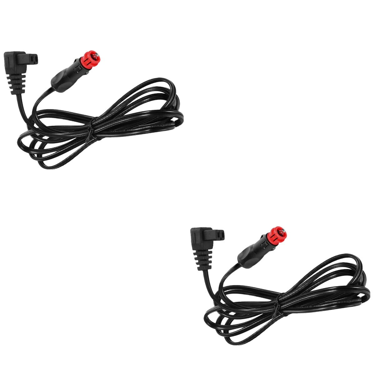 Set of 2 Car Fridge Power Cable Refrigerators Portable Freezer Adapter ...