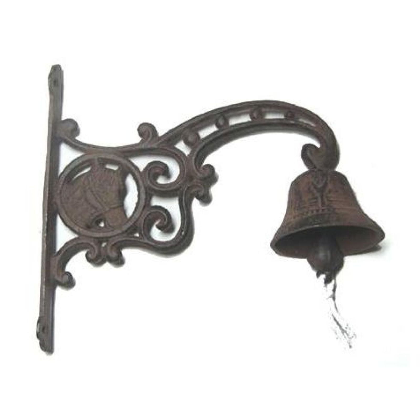 Set of 2 Cast Iron Horse Head Wall Mounted Bell - Walmart.com