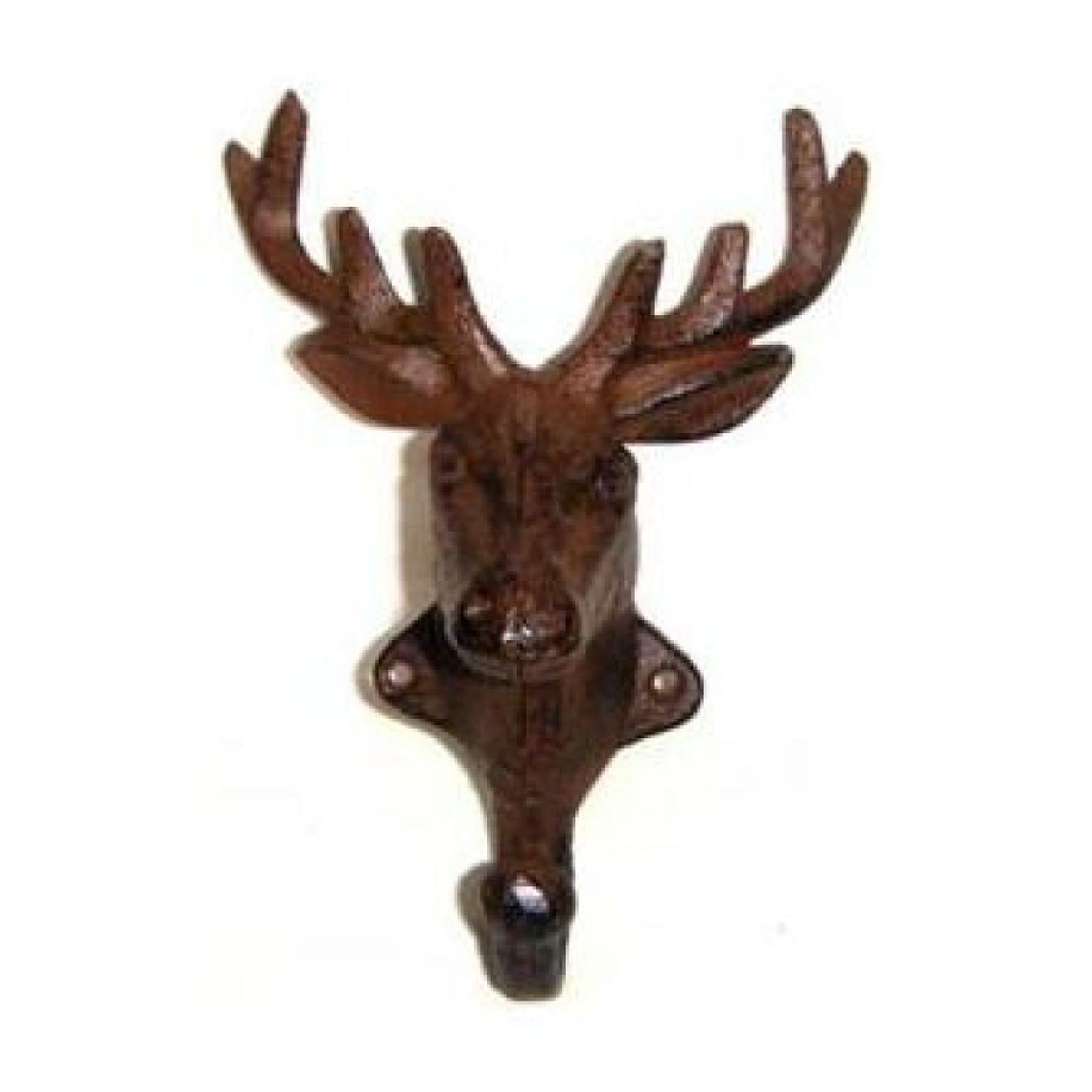 Set of 2 Cast Iron Wall Elk Hook - Walmart.com