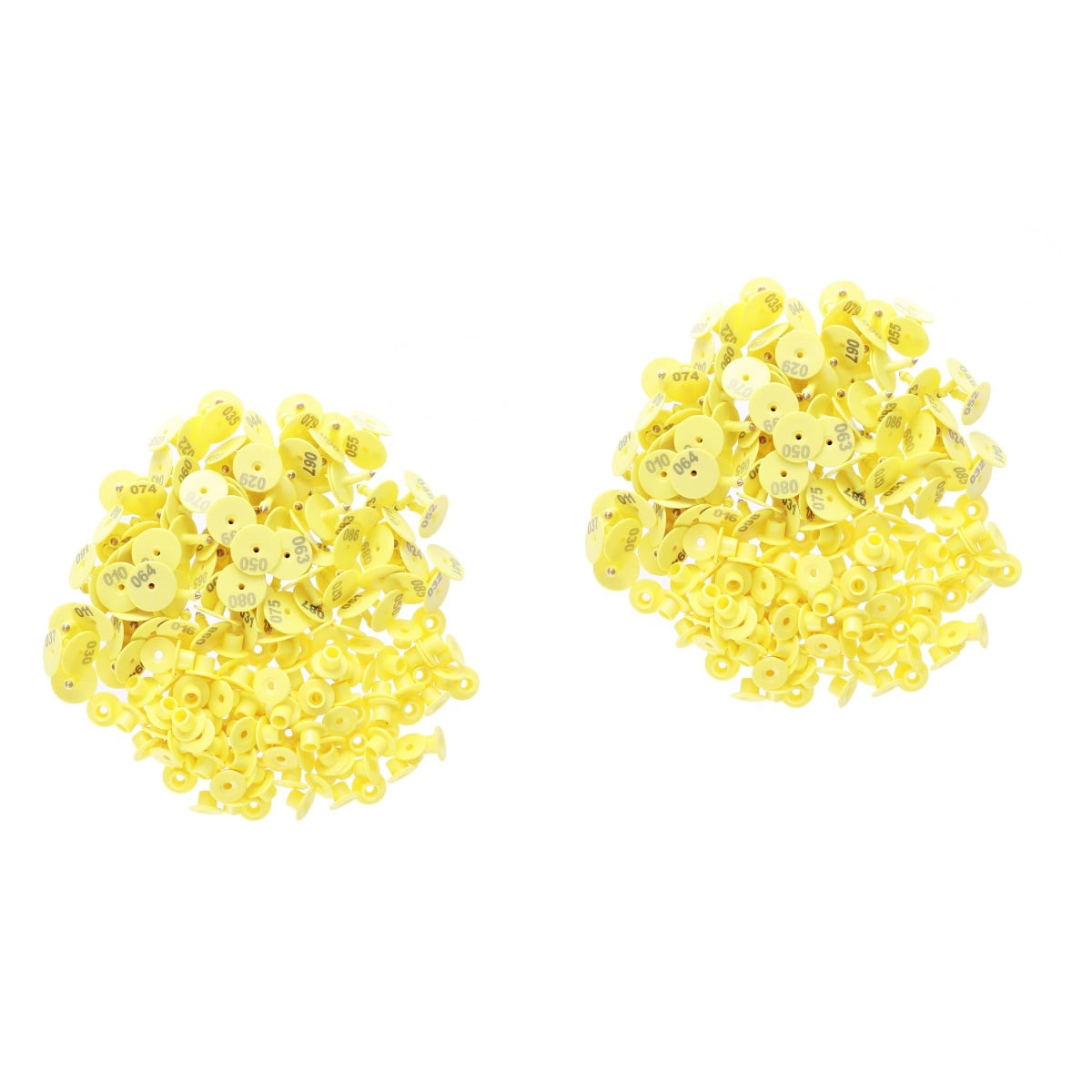 Set of 2 Cattle Ear Tags Livestock Identification - Walmart.com