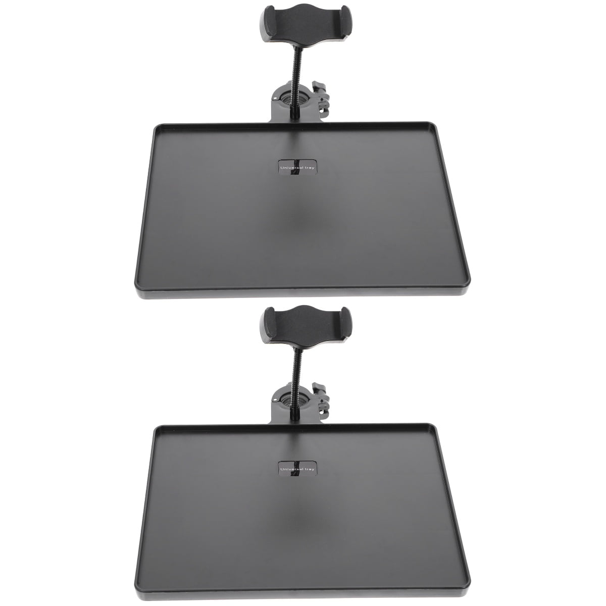 Set of 2 Cell Phone Stand Phone Holders Microphone Rack Stand Live ...