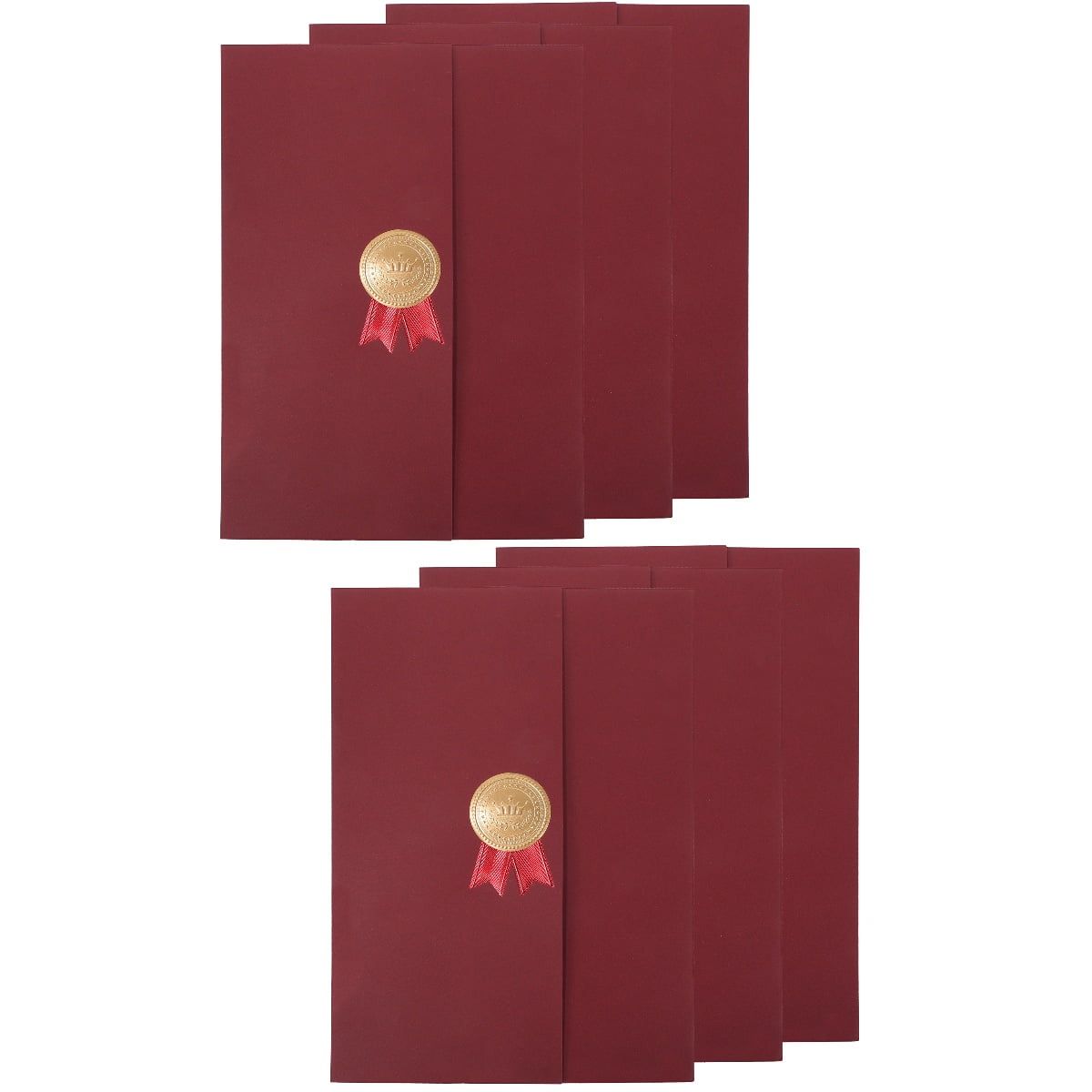 Set of 2 Certificate Binder Honor Cover Envelope Holder Protector ...
