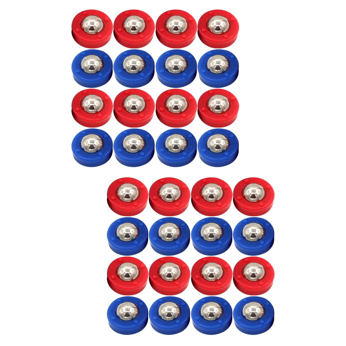 Set of 2 Children's Shuffleboard Pucks Wheels for Cart Roller - Walmart.com