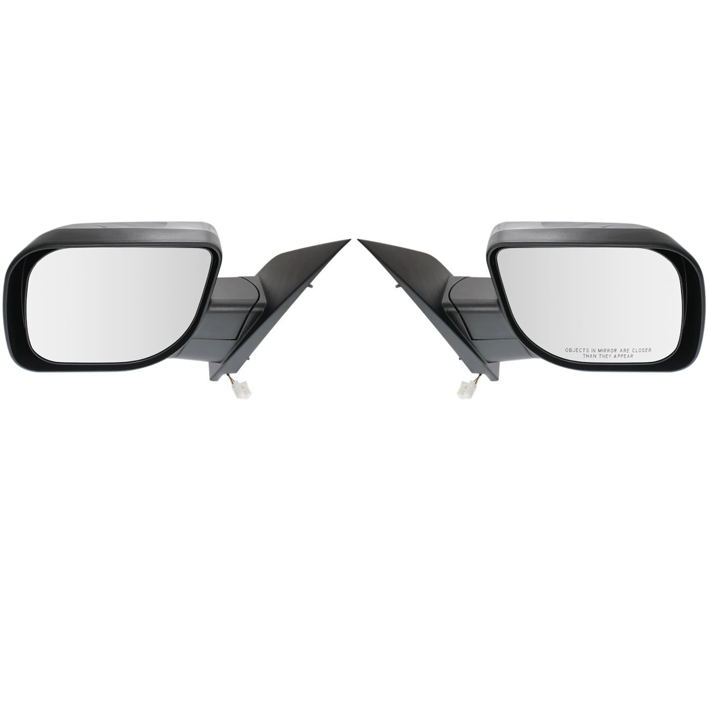 Set of 2 Chrome Power Adjust Mirror Pair for Nissan for TITAN for QX56 ...