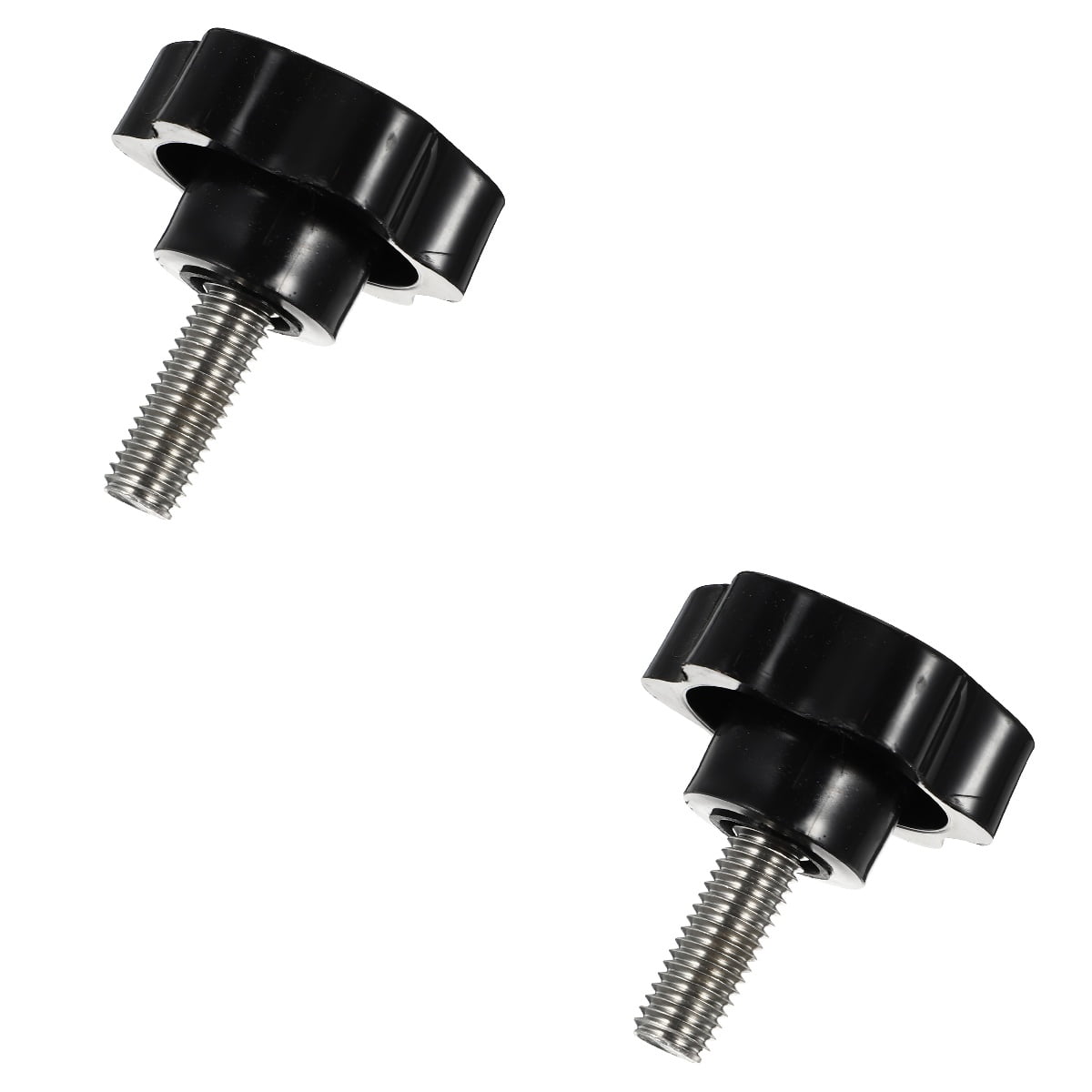 Set of 2 Clamping Screw Knob Bolts Umbrella Stand Parts Best Glue for Metal Tracks Star Knobs ...