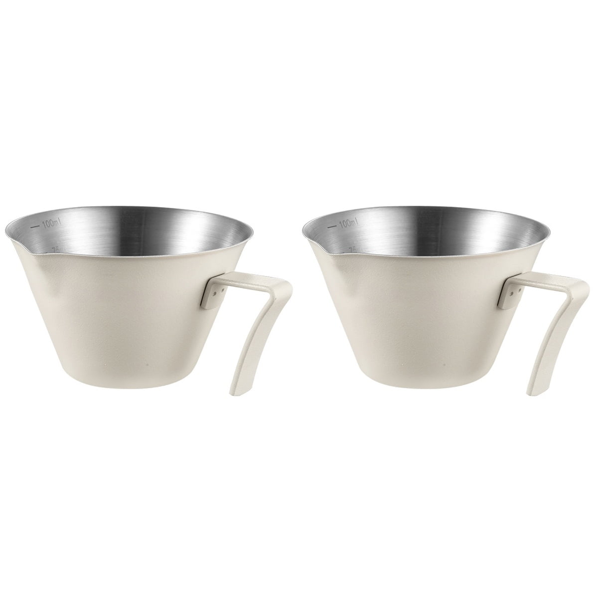 Set of 2 Coffee Pot Stylish Trendy Coffee Extraction Cup Scale Design ...