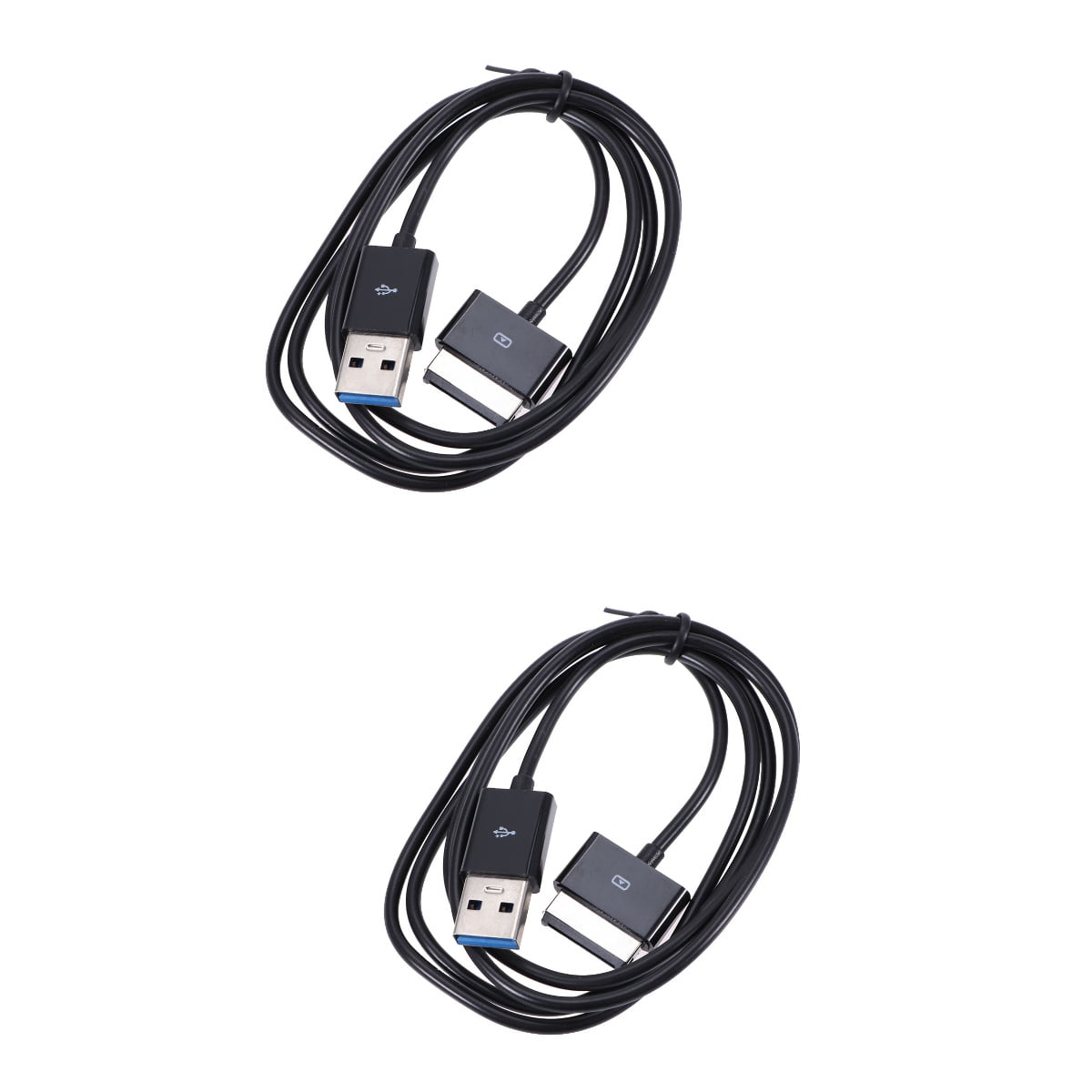 Set of 2 Coiled USB Cable Compatible with TF Ultra Data Transmission ...