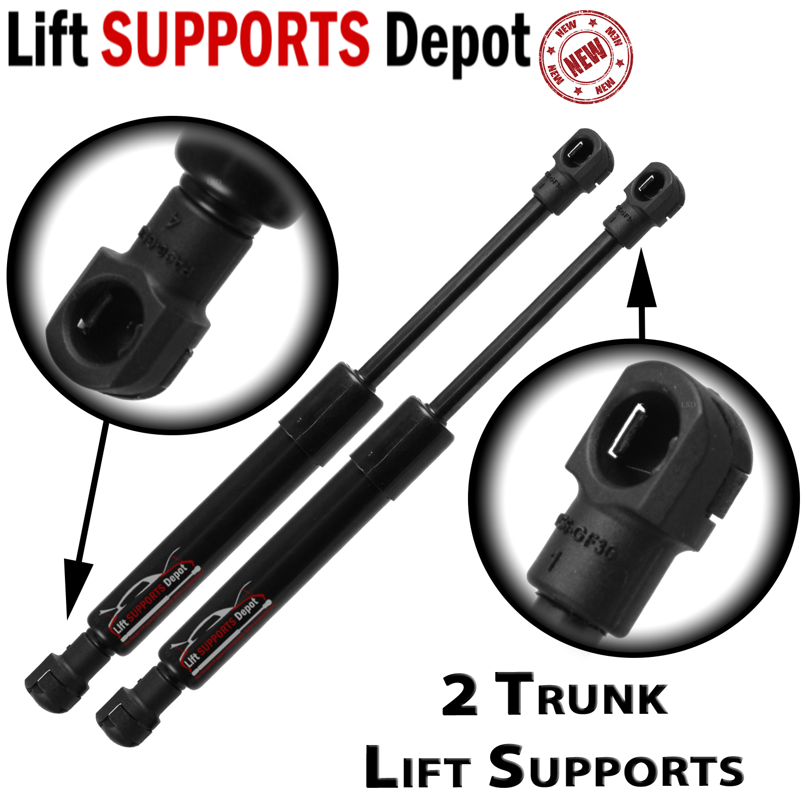 Set of 2 Compatible with Chrysler Crossfire Convertible & Roadster ...