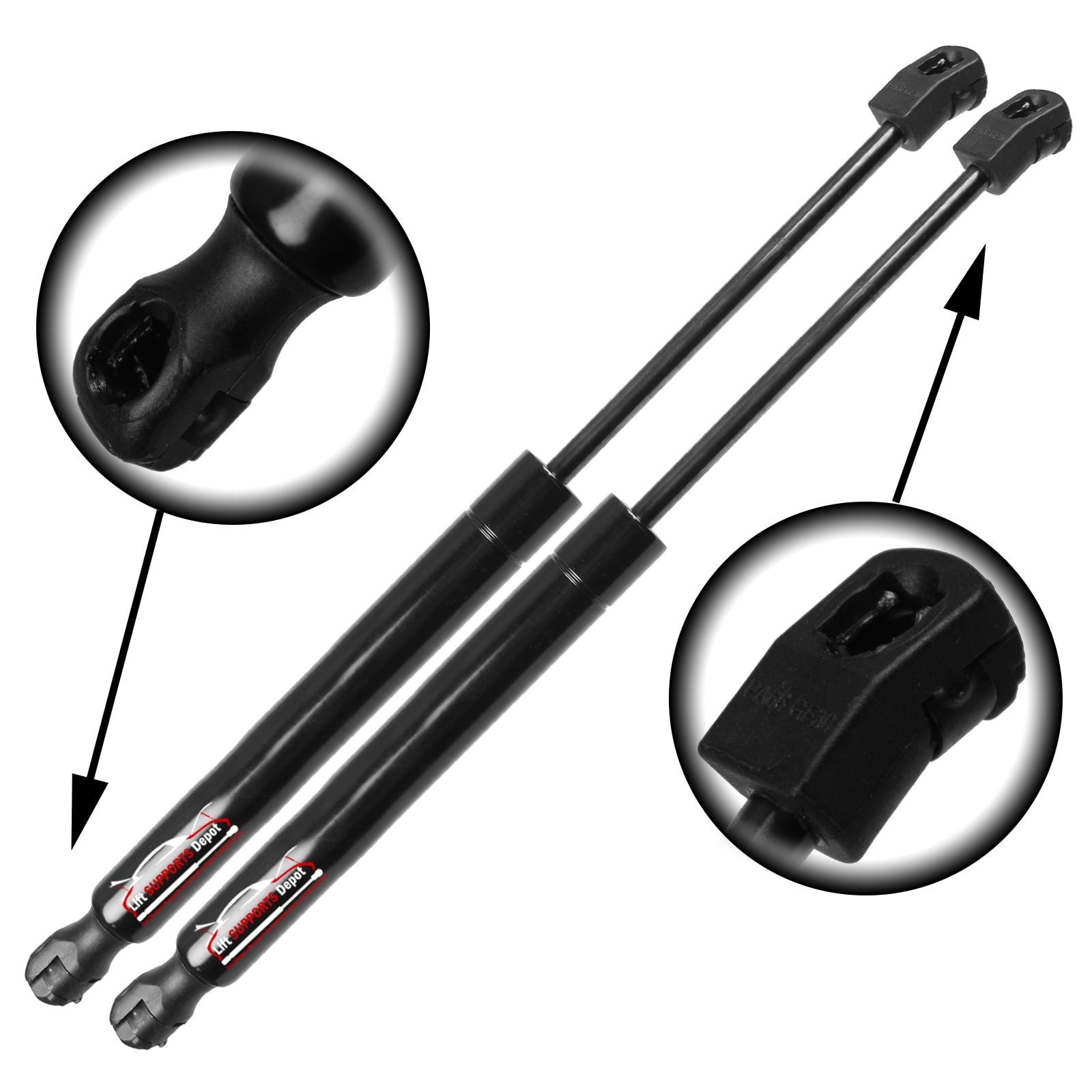 Set of 2 Compatible with Dodge Viper 2008 to 2010 Coupe Trunk Lift ...