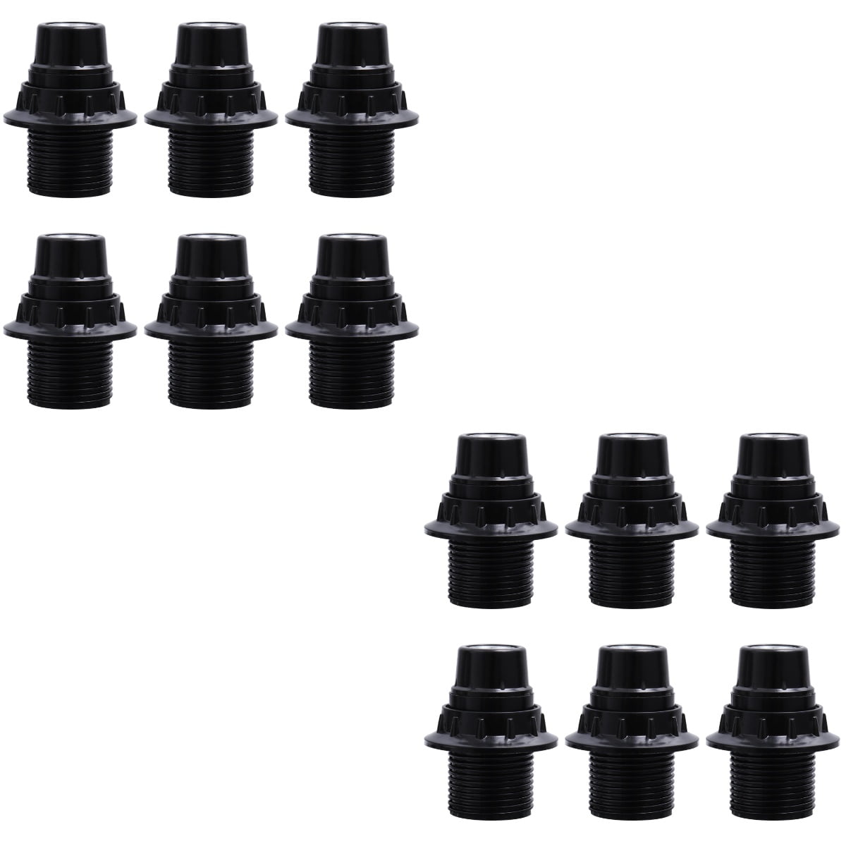 Set of 2 Connectors Number Retro Lamp Holder Corrosion Resistant Light ...