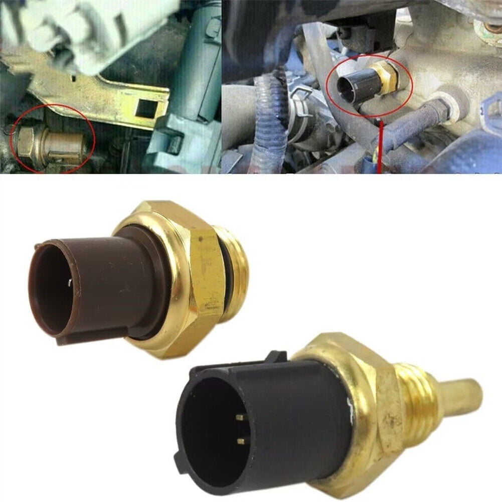 Set of 2 Cooling Fan Switch Coolant Temp Sensor Fit Honda Accord CR-V ...
