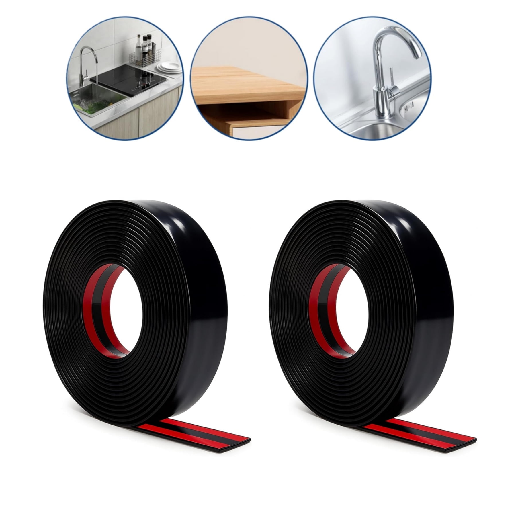 Set of 2 Corner Moulding Trim QZS Edge Protector for Wall Edge Flexible ...