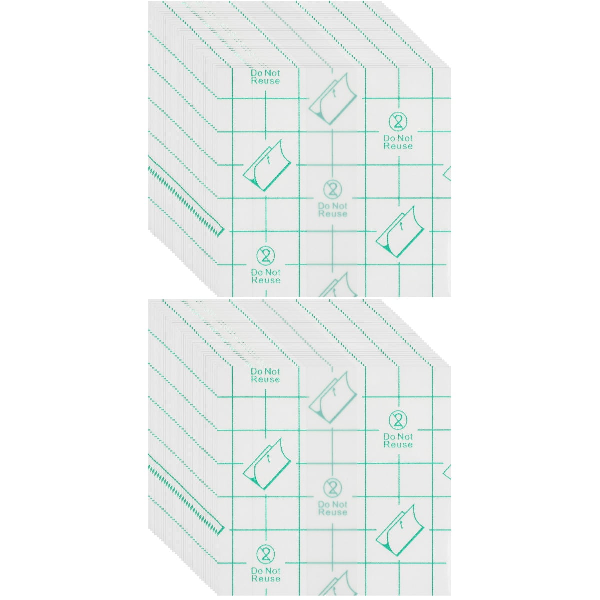 Set of 2 Cosmetics Makeup Hand Palette Self-adhesive Palettes - Walmart.com