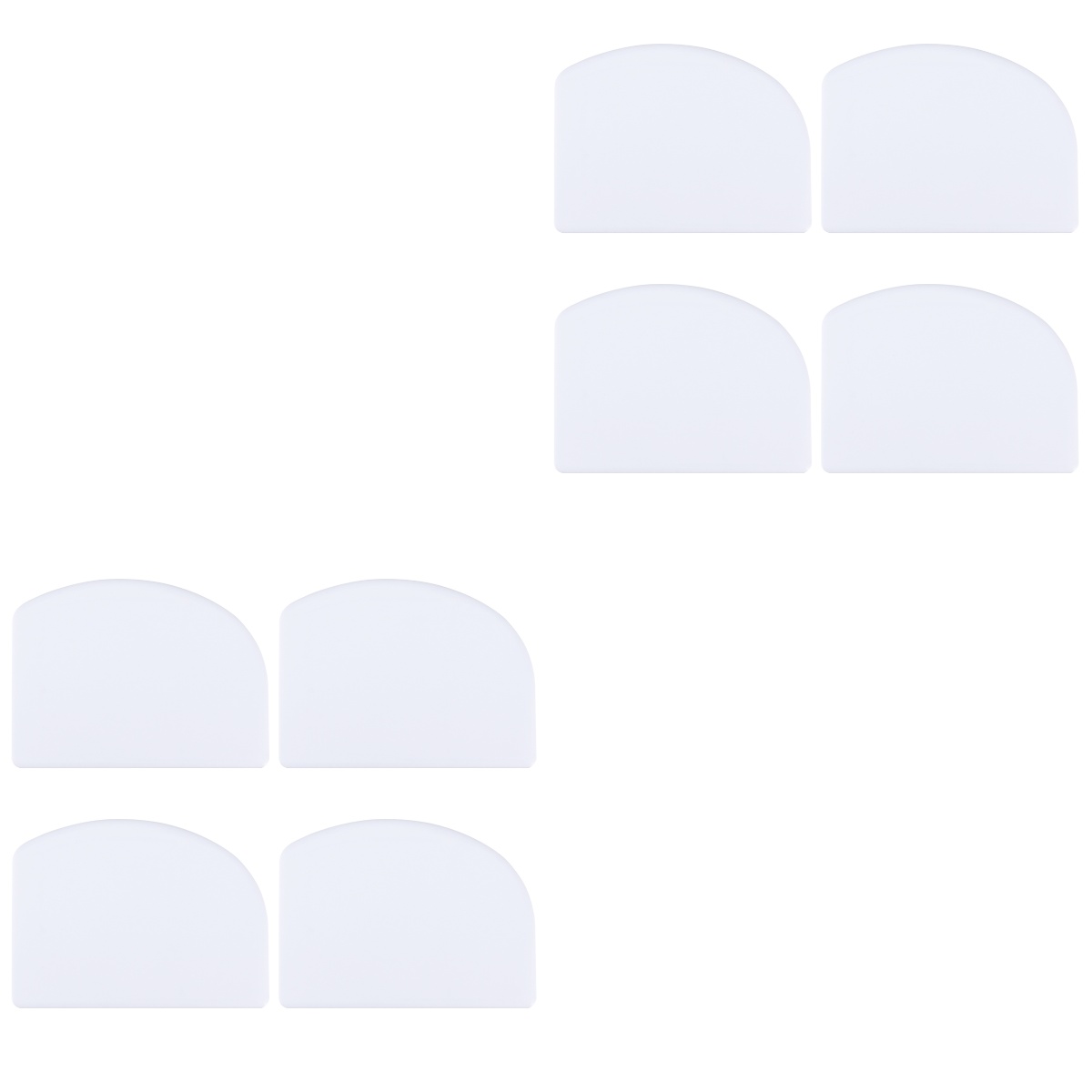 Set of 2 Cream Scraper Frosting Kit Piping Decorating Bench for Baking ...