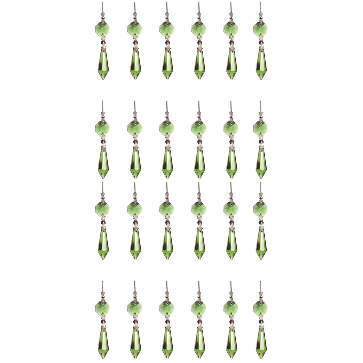 Set of 2 Crystal Drops Chandelier Crystals Parts Decor Accessories ...