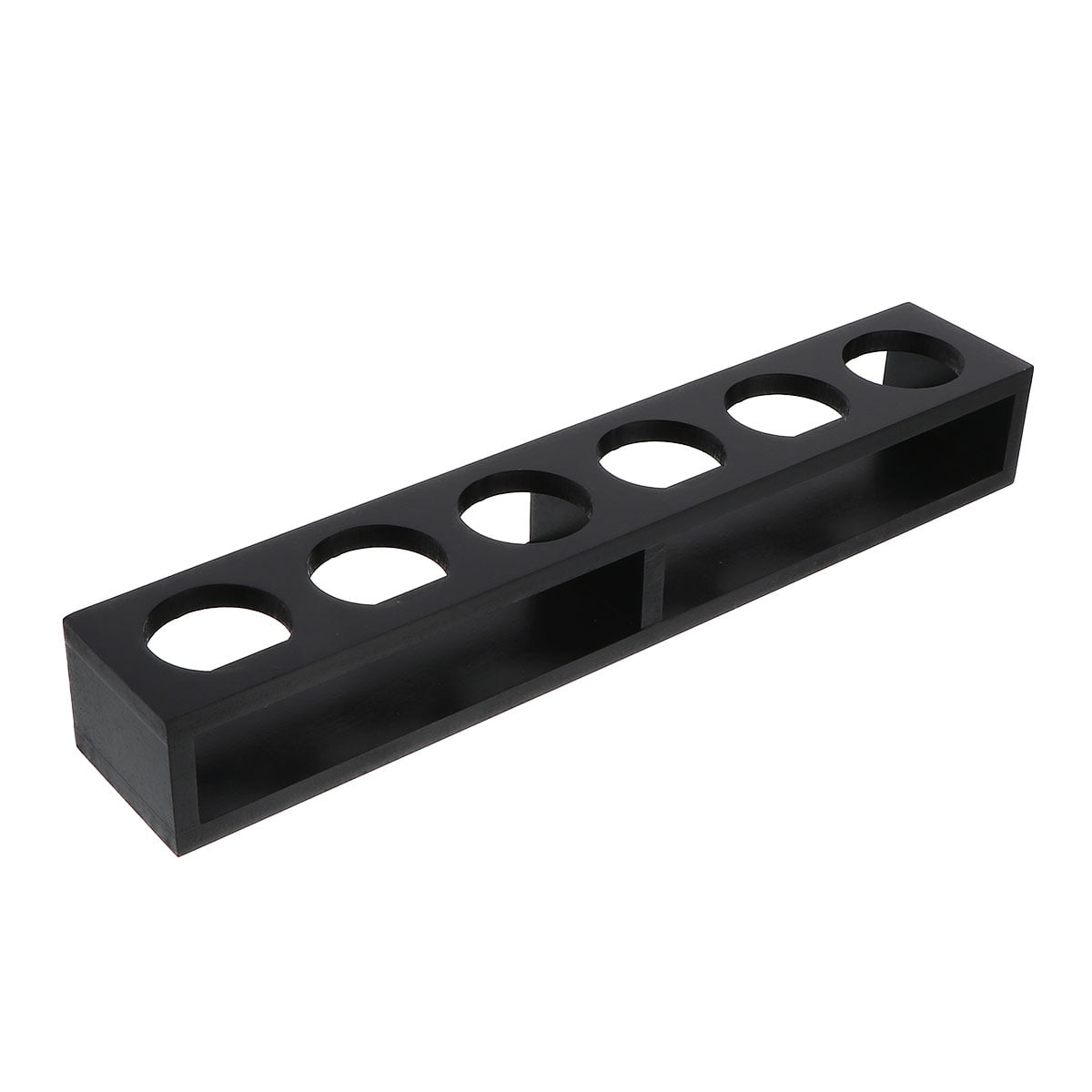 Set Of 2 Cup Holder Storage Shelf Wooden Tray Glass Holder Cabinet Organizer Wine Glass Rack