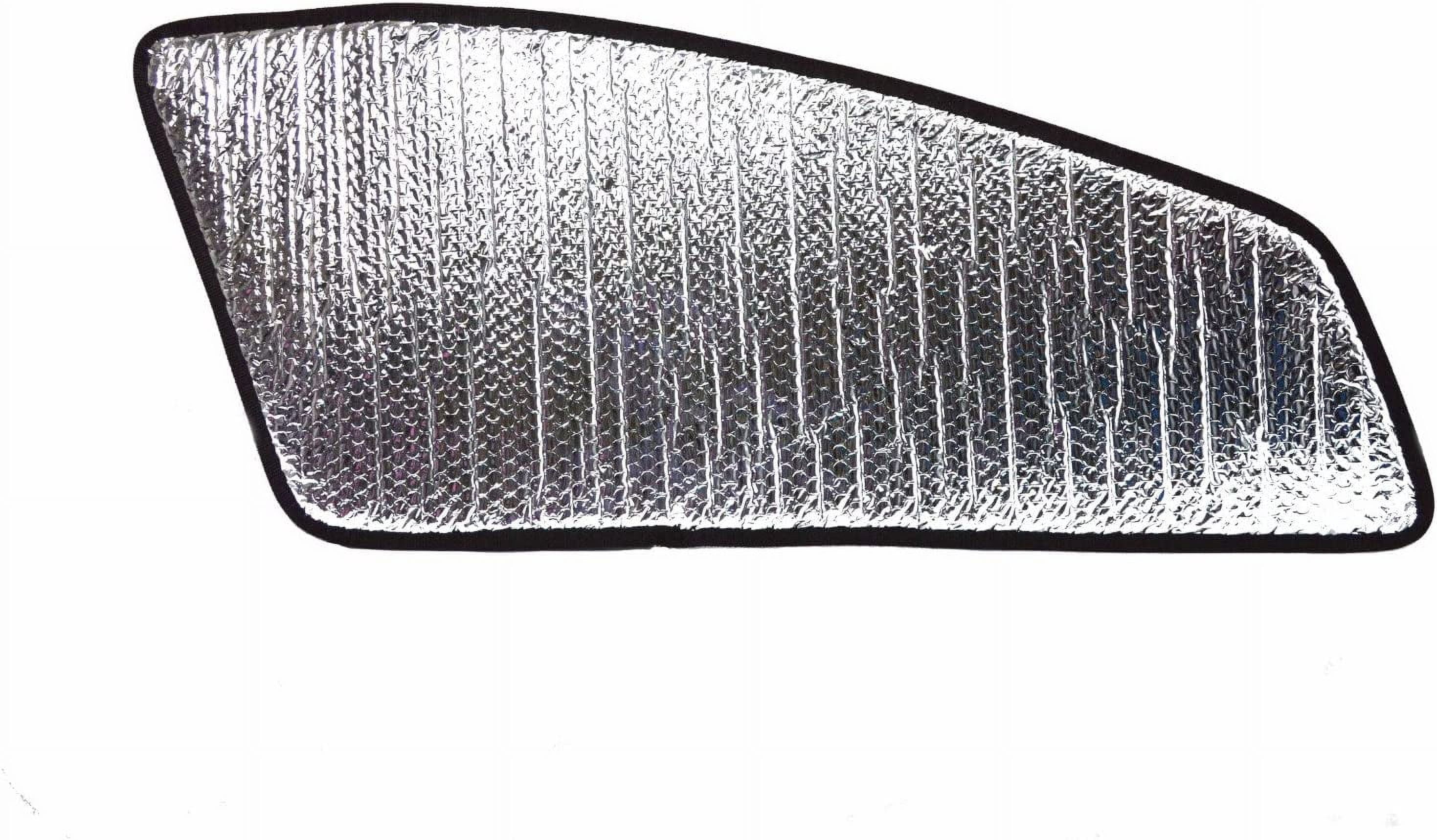 Set of 2 Custom Fit Automotive Reflective Front Seat Side Window ...