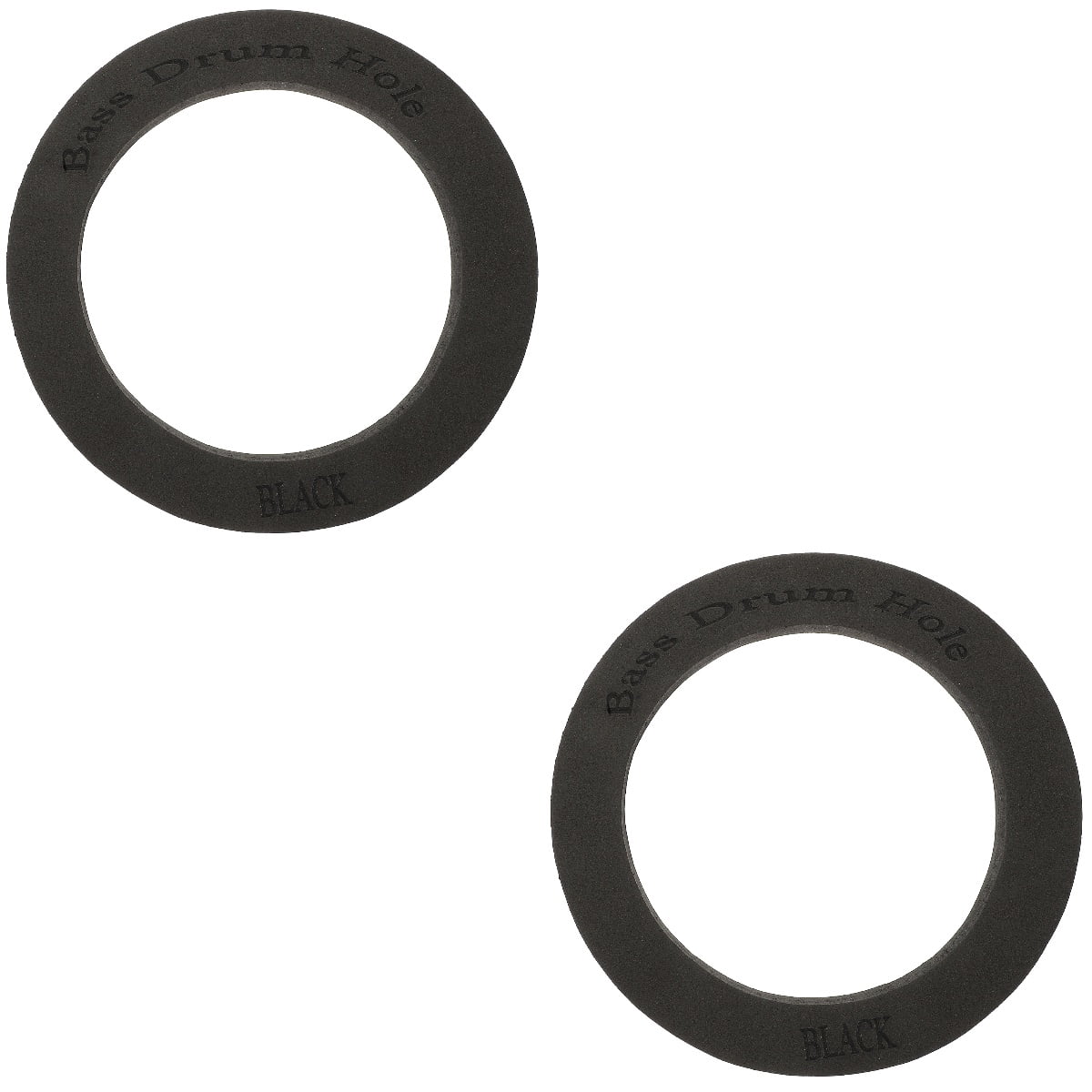 Set of 2 Dampener Bass Drum Pads Audio Boost Professional Accessory ...