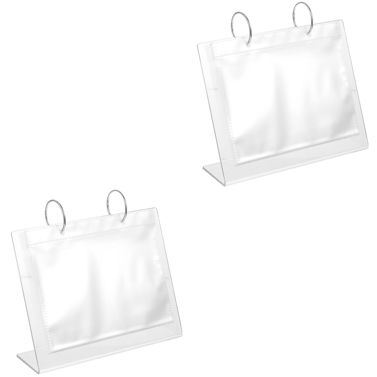 Set of 2 Desktop Photo Album Photo Albums Photo Display Frame Photo ...