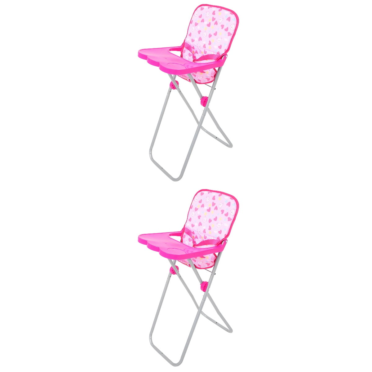 Set of 2 Dining Chair Toys Reborn Baby Dolls Storage Bins with Lids ...