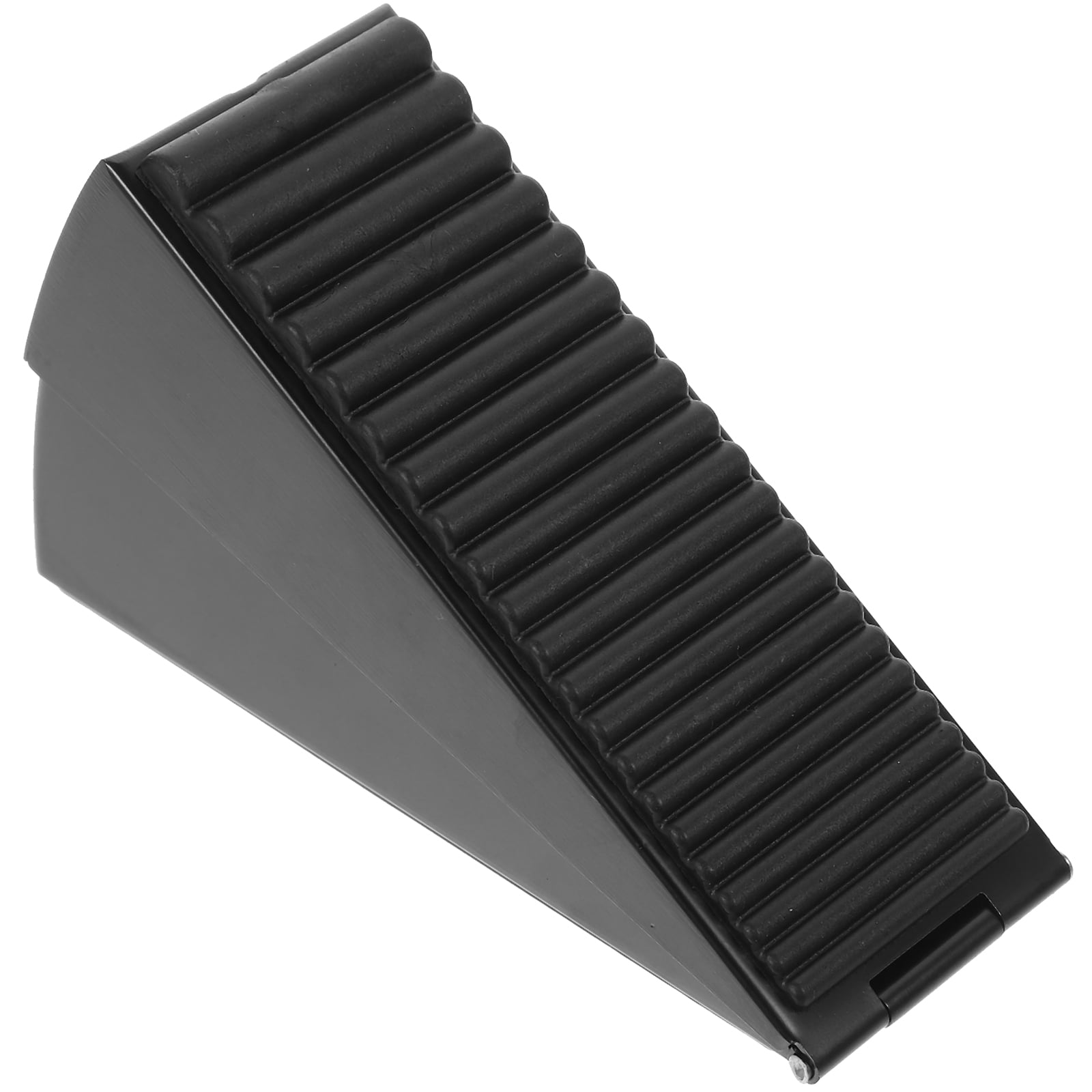 Set of 2 Doorstop Extra Large Stops Bedroom Lock Wall Stopper Black ...