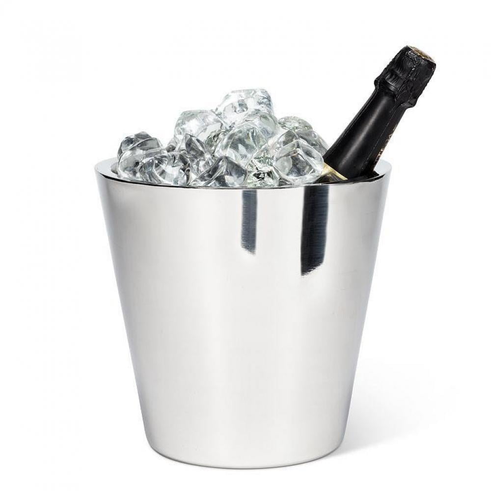 Set of 2 Double Wall Bottle Ice Bucket - Walmart.com