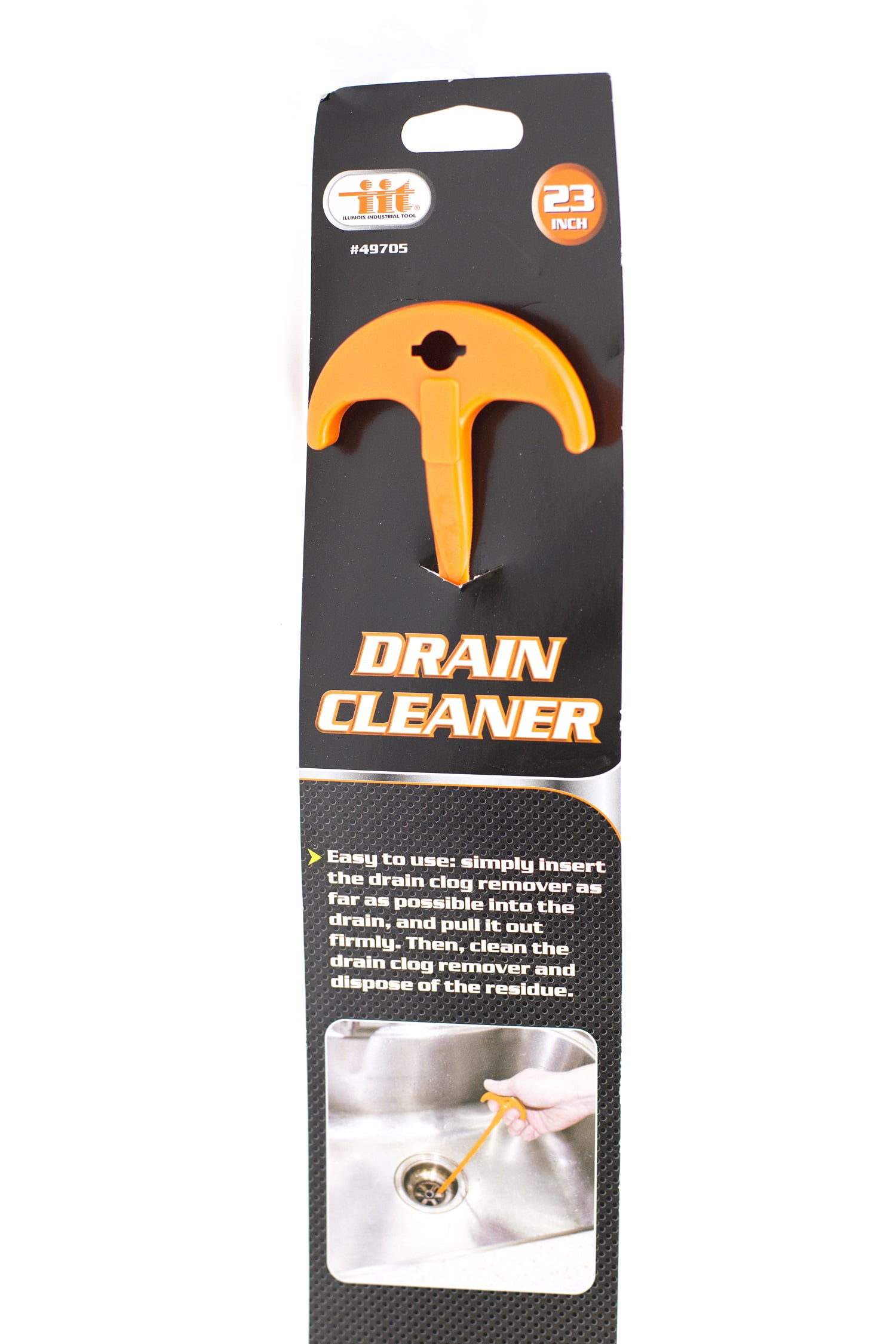Set of 2 Drain Cleaner Clog Remover Kitchen Bath - Walmart.com