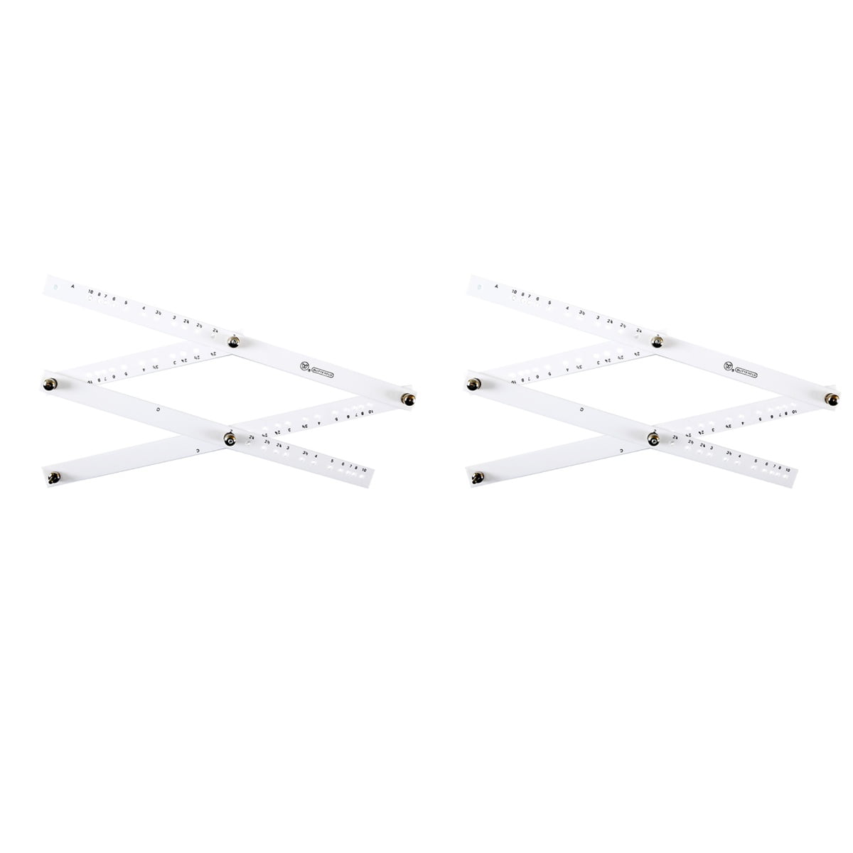 Set of 2 Drawing Ruler The Office Supplies Office+supplies Angle ...