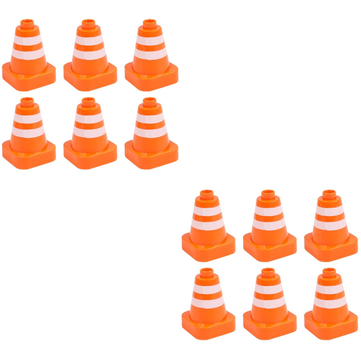 Set of 2 Drivers Roadblock Sand Table Model Traffic Sign Toys - Walmart.com