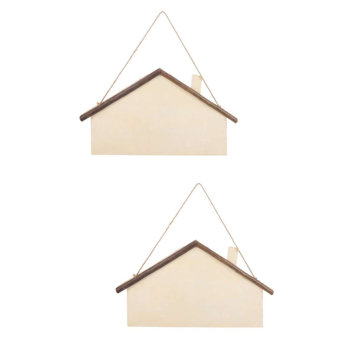 Set of 2 Emblems Home Decor House Decorations for Home DIY Wood Plaques ...