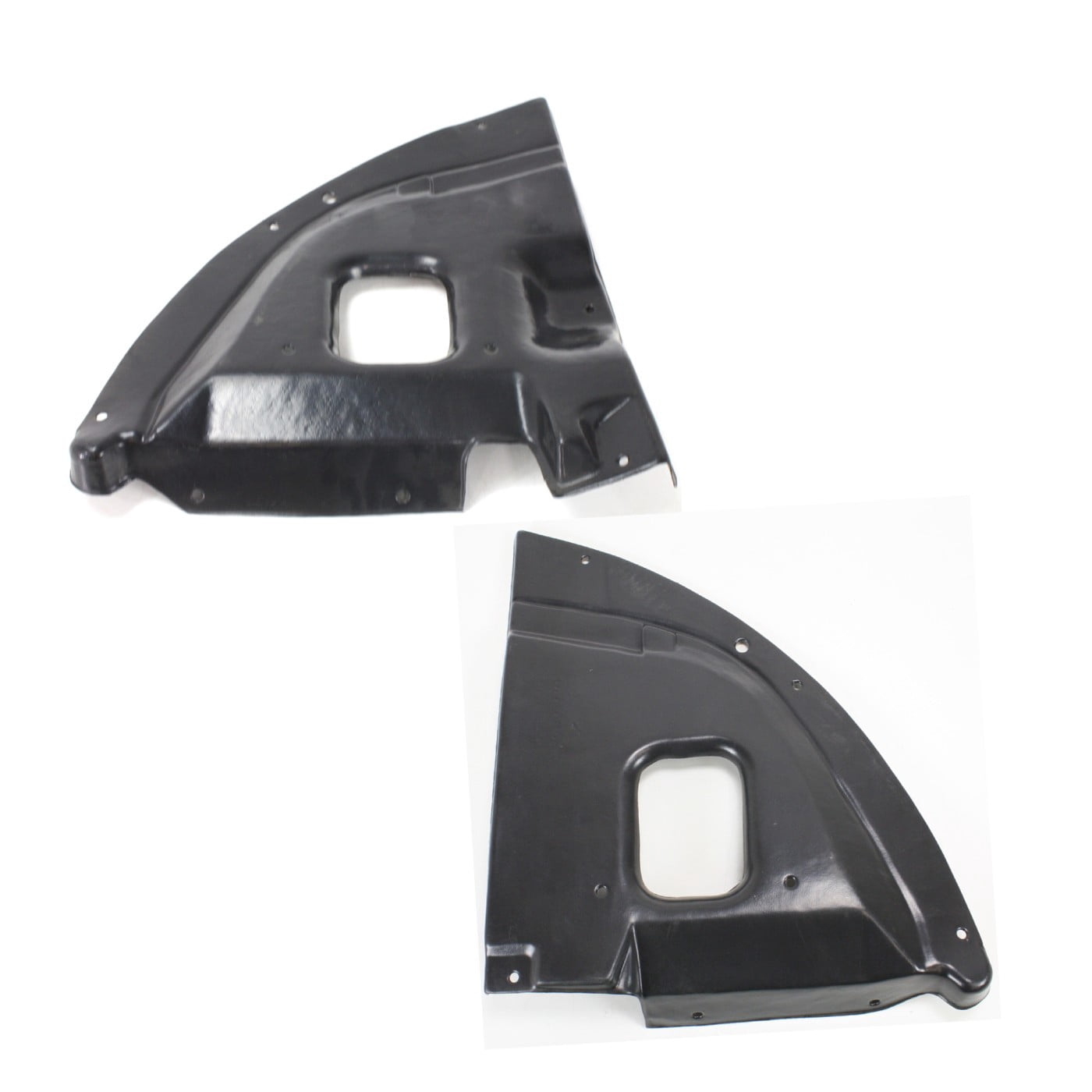 Set of 2 Engine Splash Shields - Driver & Passenger Side Left Right ...