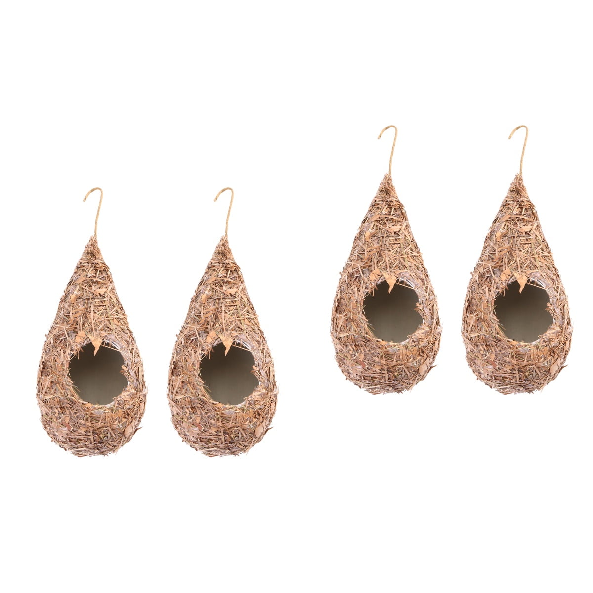 Set of 2 Extra Large Bird Tree Parrot Bird Nest 23.00X8.00X8.00CM ...