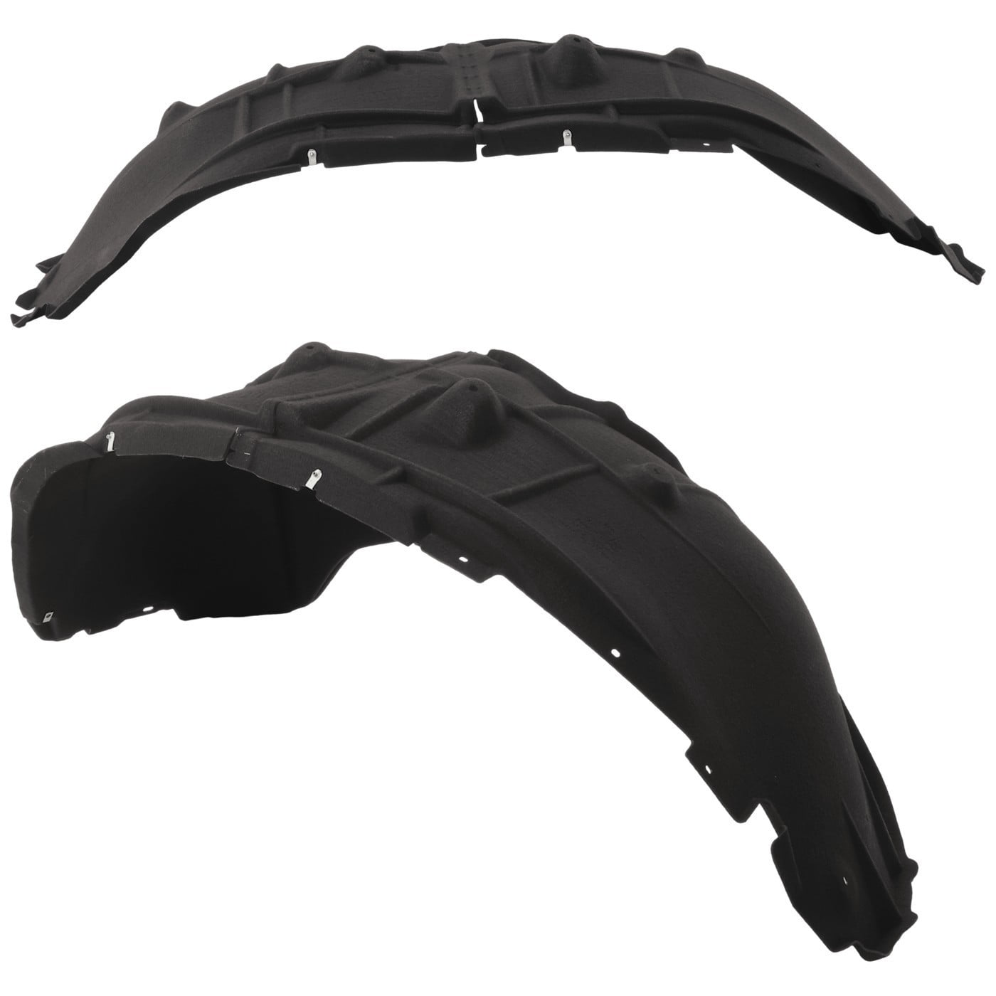 Set of 2 Fender Liners for Car Front Left & Right Side - Fitment for ...