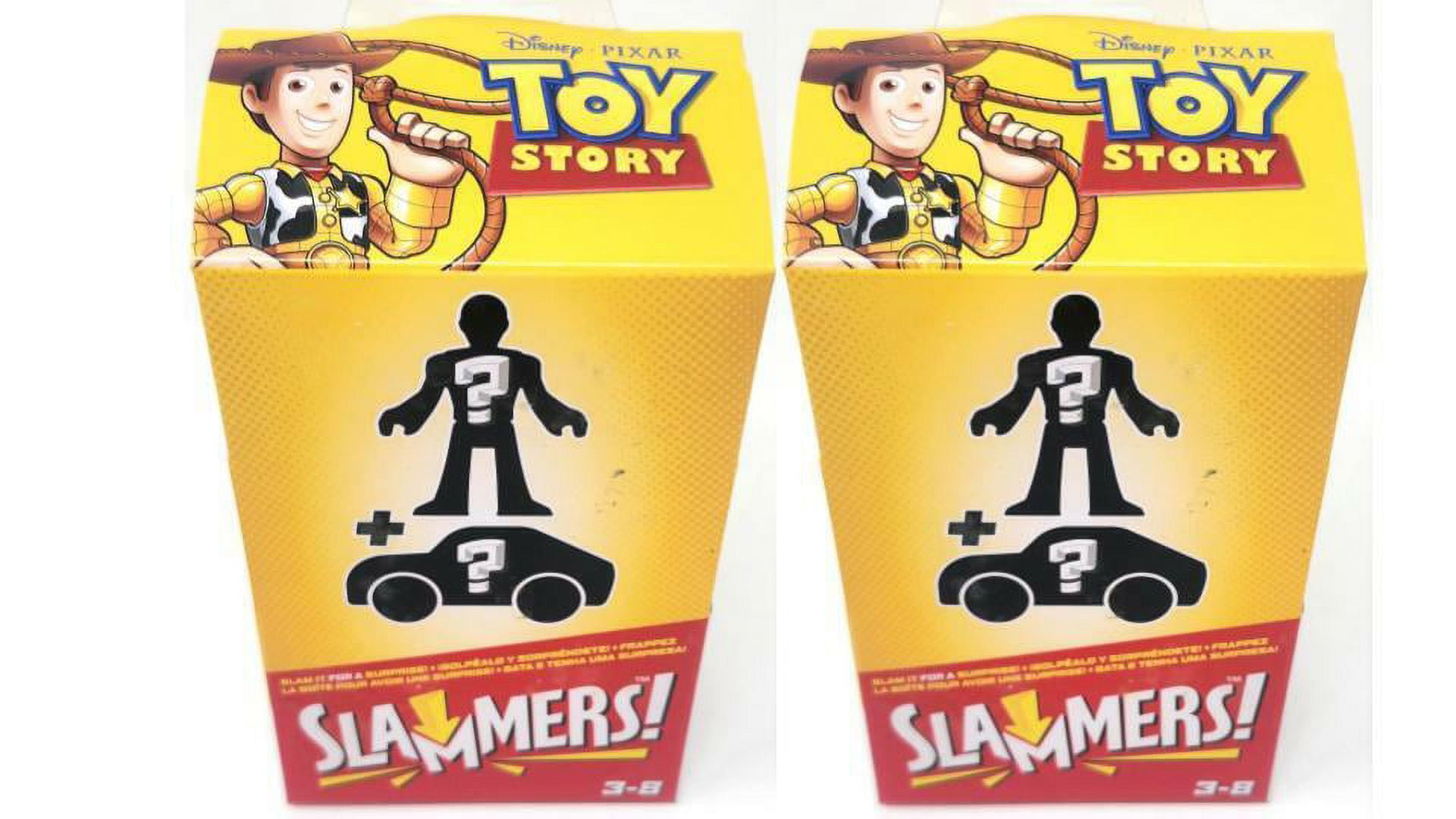 Set of 2 |Fisher Price Disney Pixar Toy Store Imaginext Slammers! Woody ...