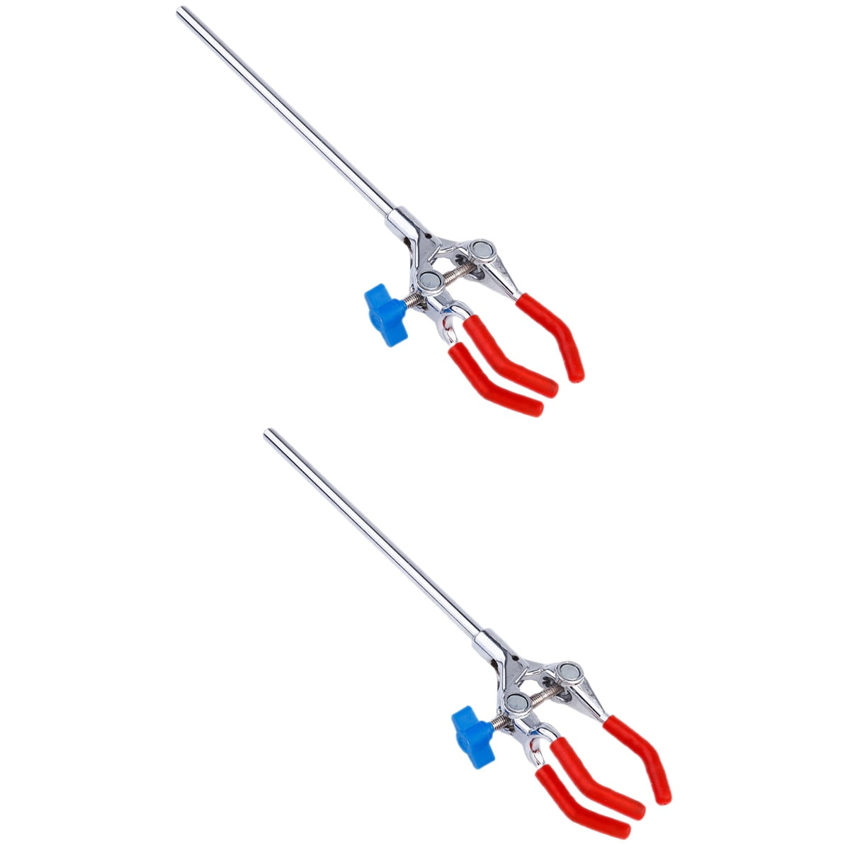 Set of 2 Flask Clamp Three-Claw Clip Stainless Steel Clamp Stainless ...