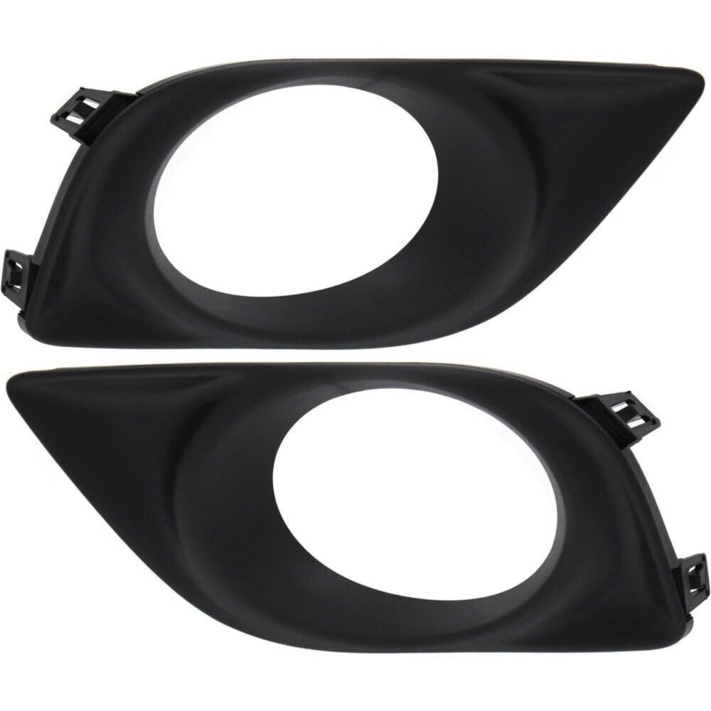 Set of 2 Fog Light Trims Lamps Driver & Passenger Side Left Right For ...