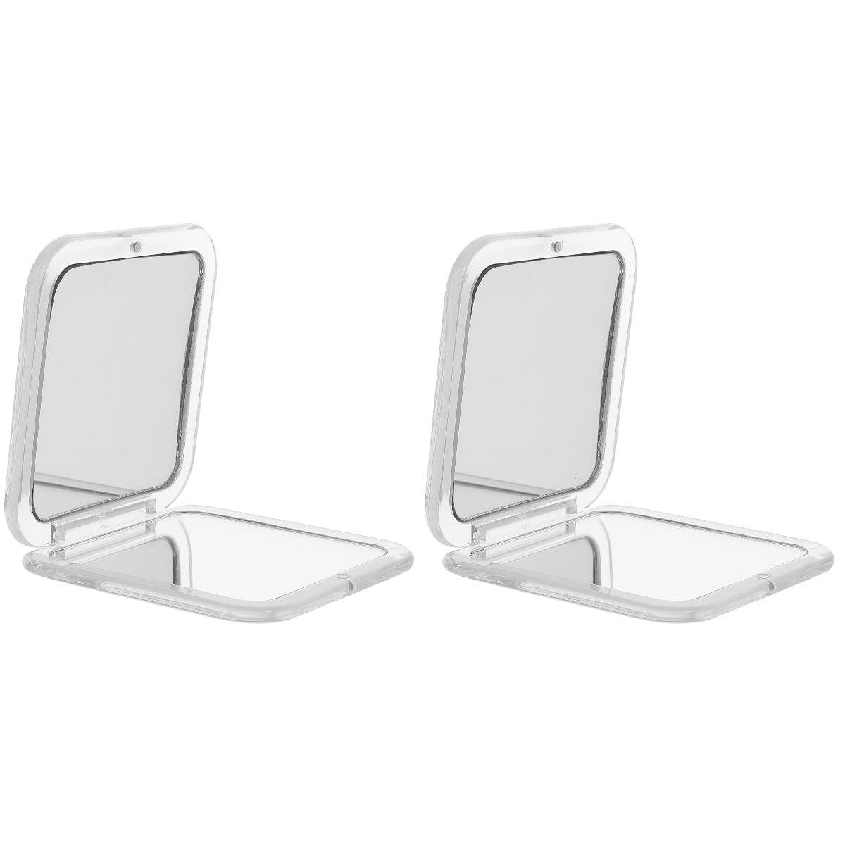 Set of 2 Folding Vanity Mirror Frienshipship Gifts Women Makeup Mirrors ...