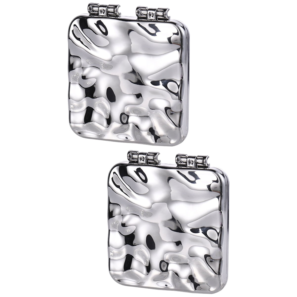 Set of 2 Folding Vanity Mirror Mirrors Makeup Mirror Foldable Portable ...