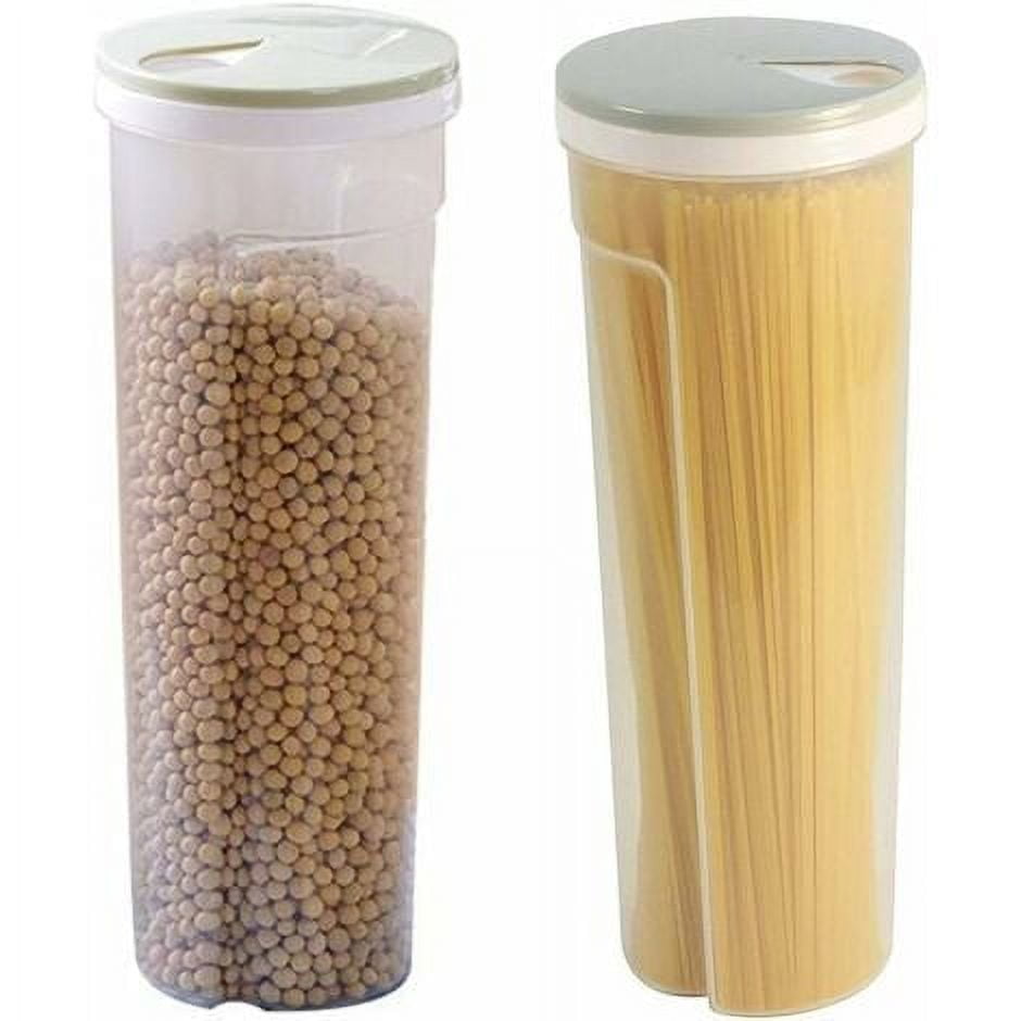 Set of 2 Food Box, Storage Box, Food Spaghetti Noodles Cereal Container ...