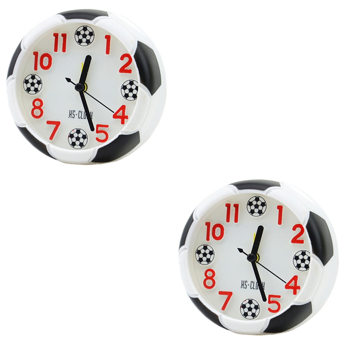Set of 2 Football Alarm Clock Cool Simple Design Alarm Clock Student ...