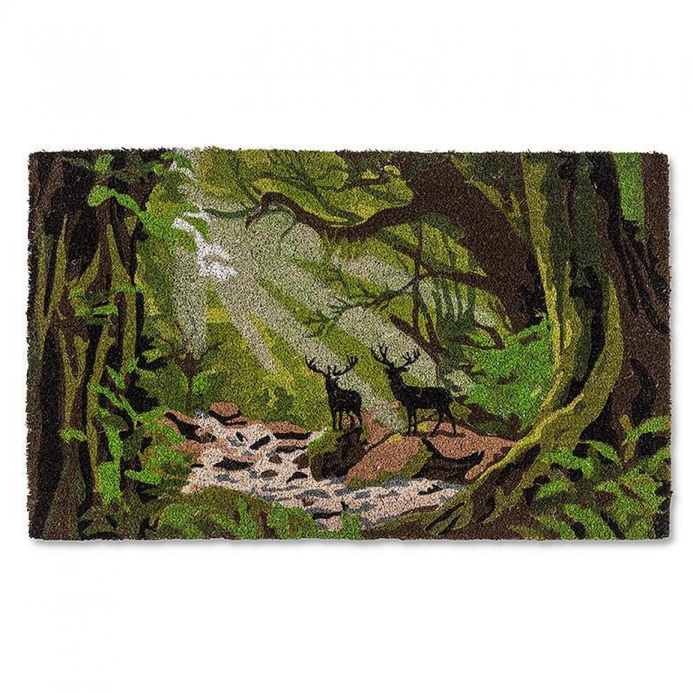 Set of 2 Forest Scene Doormat - Walmart.com
