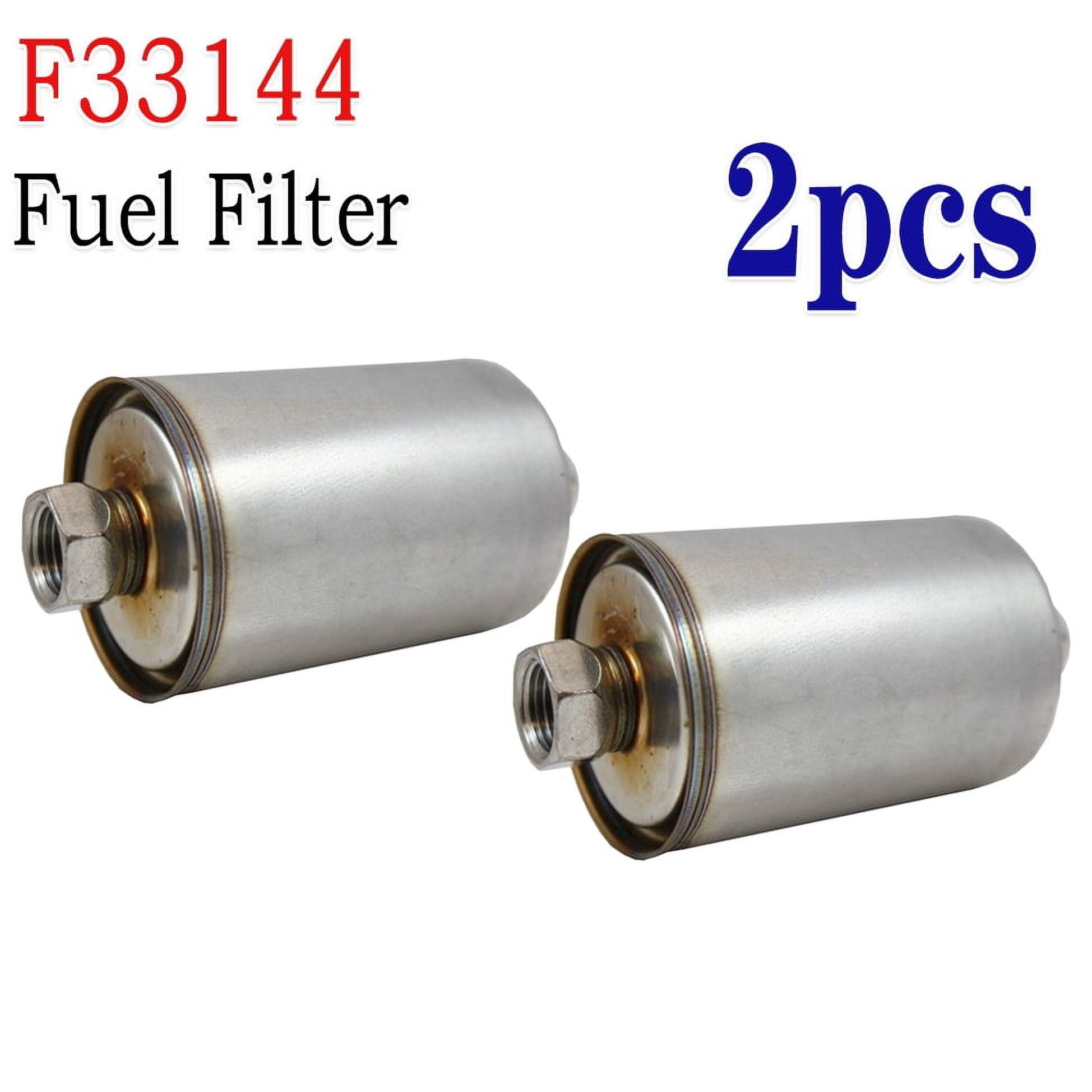 Set of 2 Fuel Filter F33144 GF481 Replaces GF481 25055052 25171792 ...