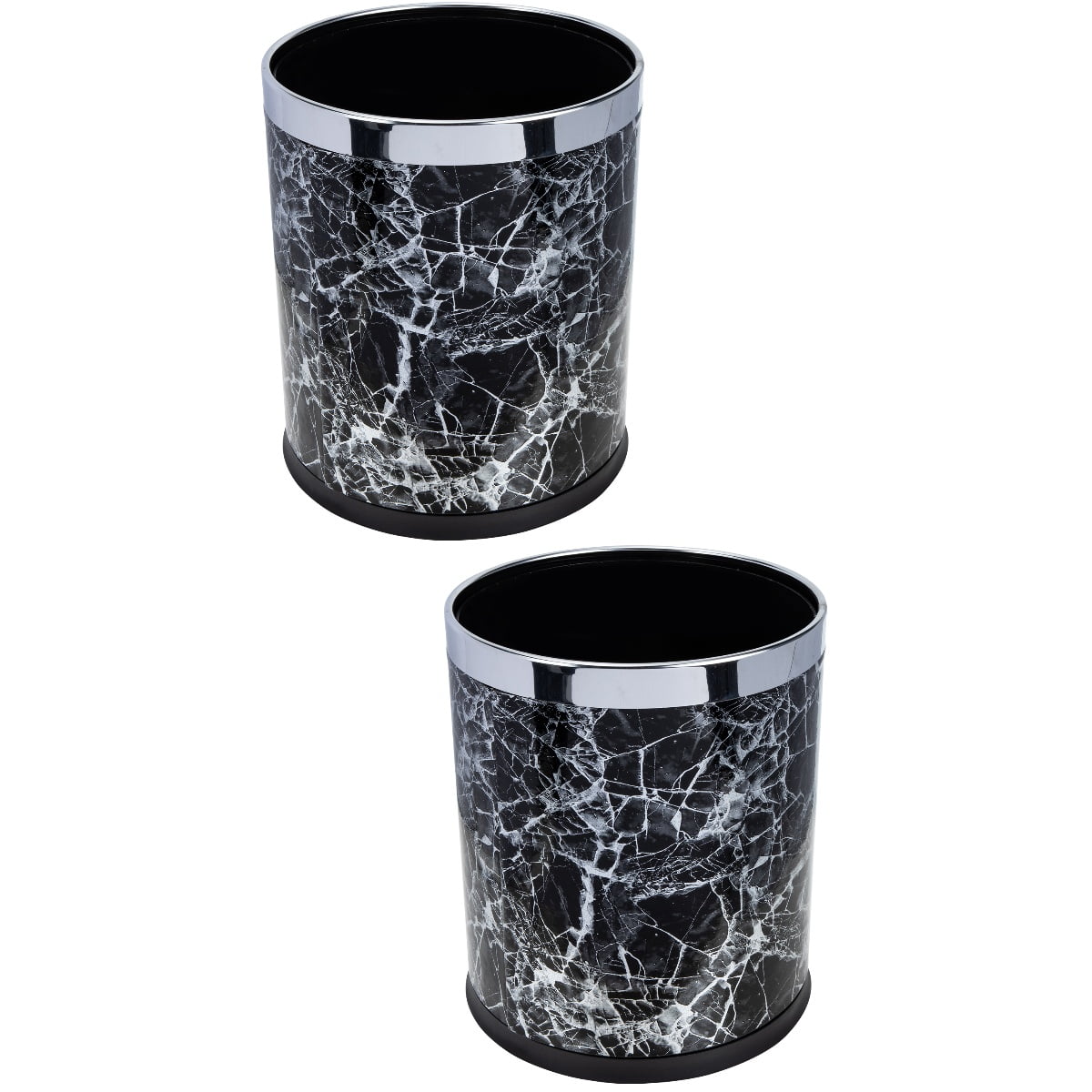 Set of 2 Garbage Can Office Bin Cabinet Trash Hotel - Walmart.com