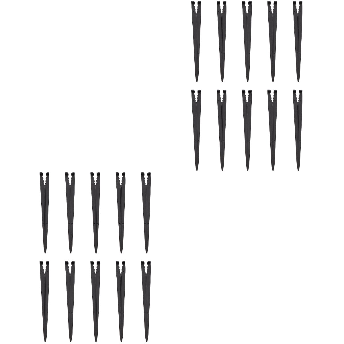 Set of 2 Gardening Drip Irrigation Supplies Stakes Valve Chippings ...