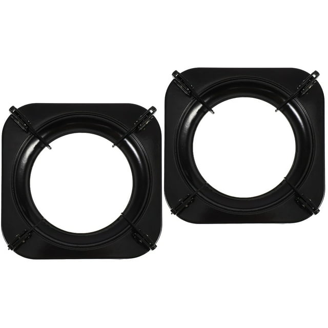 Set of 2 Gas Stove Cooker Holder Wok Ring for Electric Cooktop Burner ...